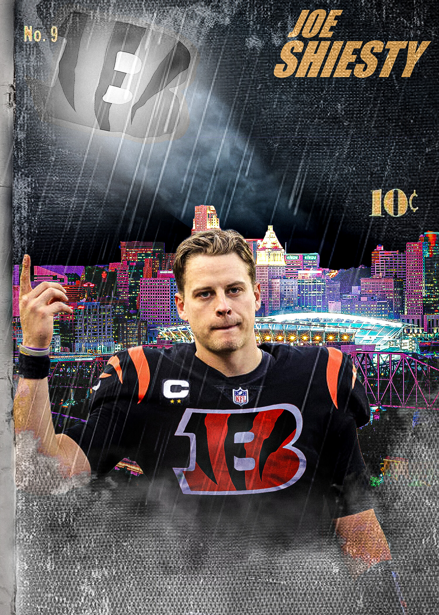 ArtStation - Joe Burrow Poster