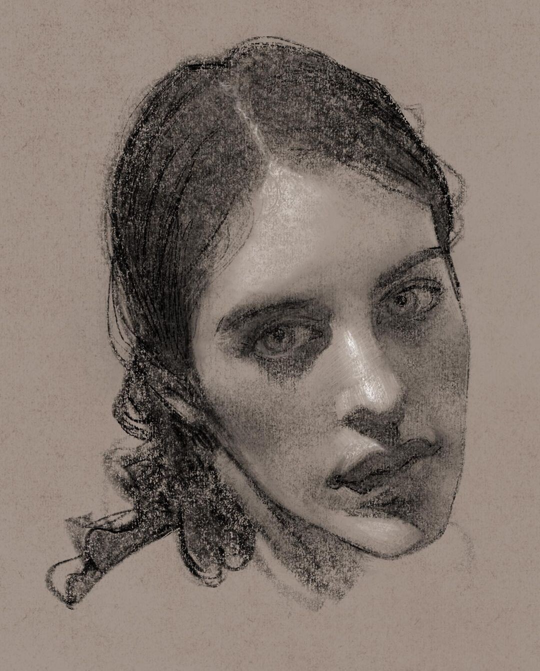 Ryan Frederickson - Digital 'Charcoal & Chalk' Heads