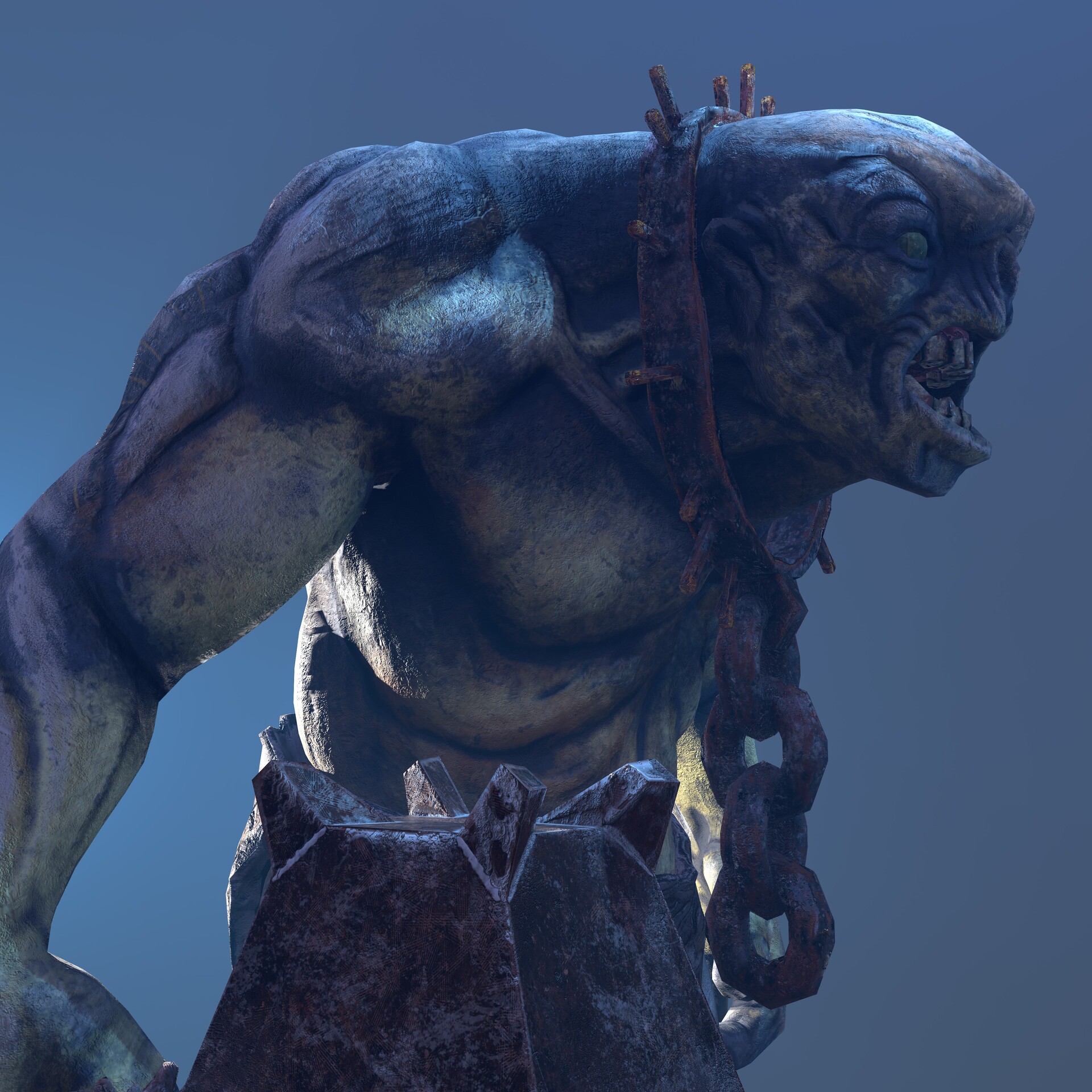 ArtStation - Cave Troll Textures