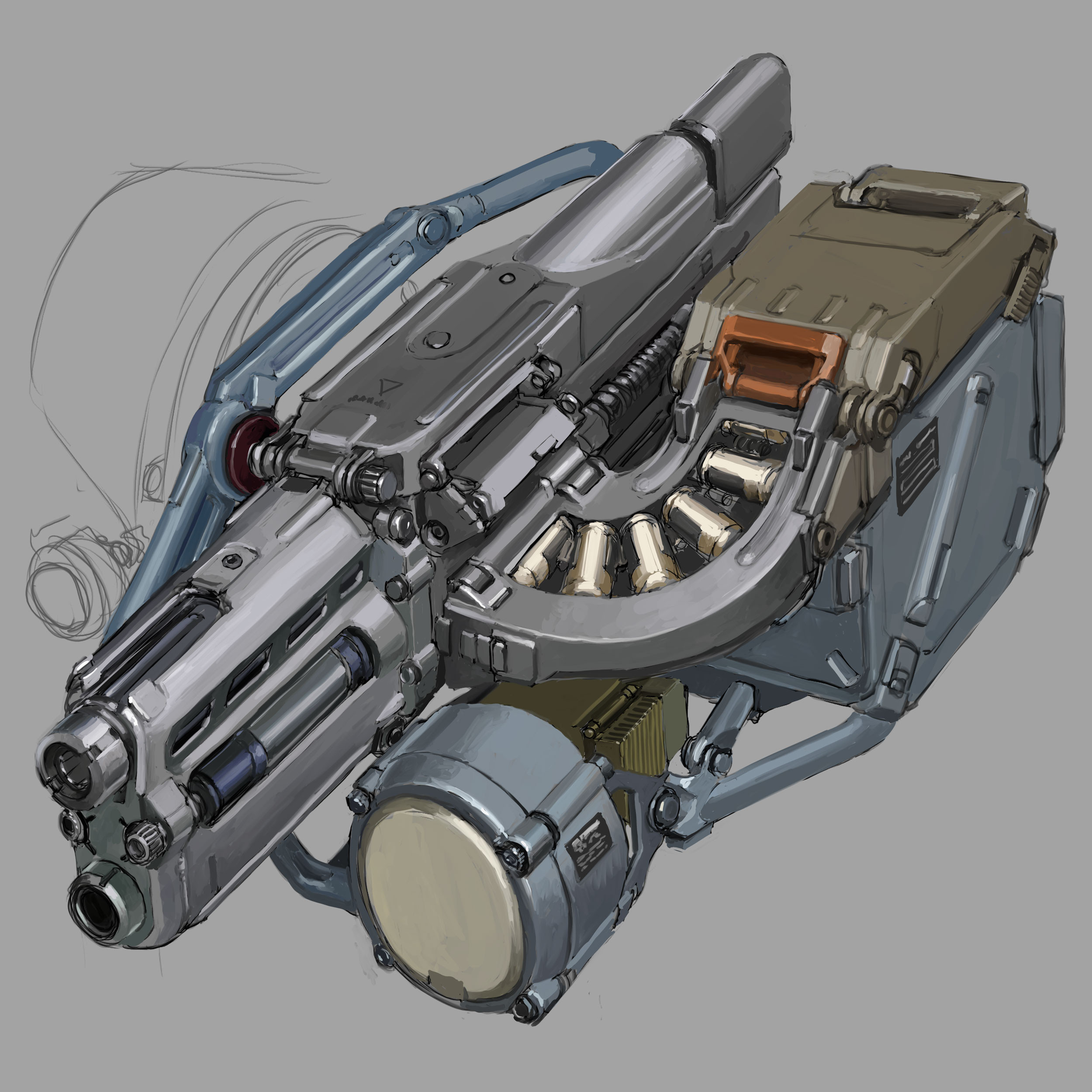 Mike Doscher Design - Gun Pod Concept/Process