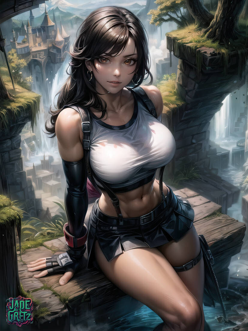 ArtStation - Tifa's Strength Beyond Limits by Jade Gretz