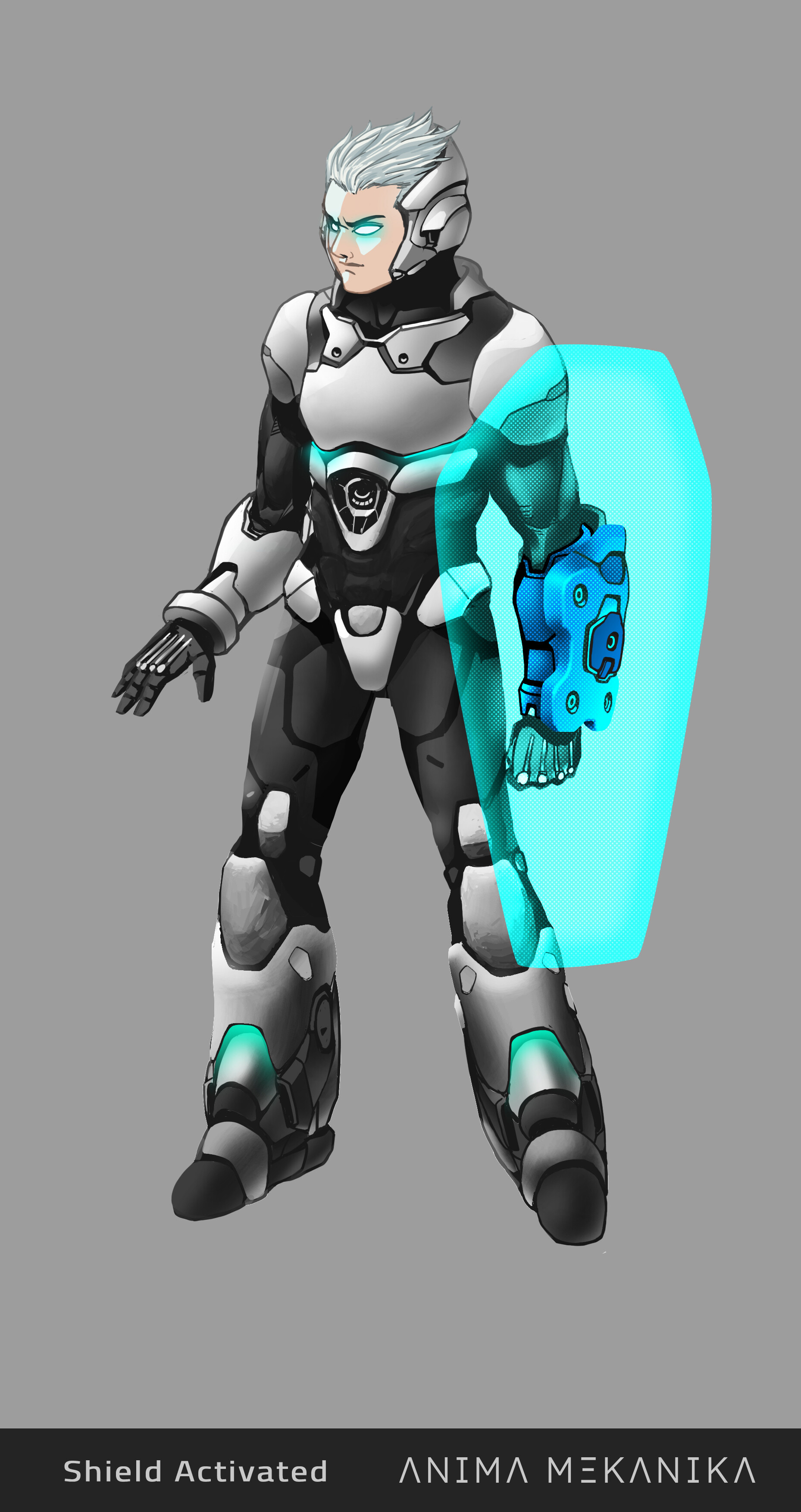 Energy Hero Concept Art