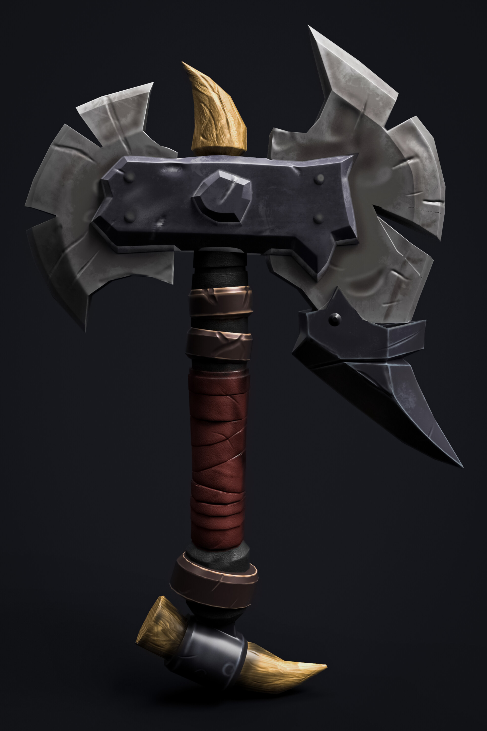 ArtStation - HandPainted Axe