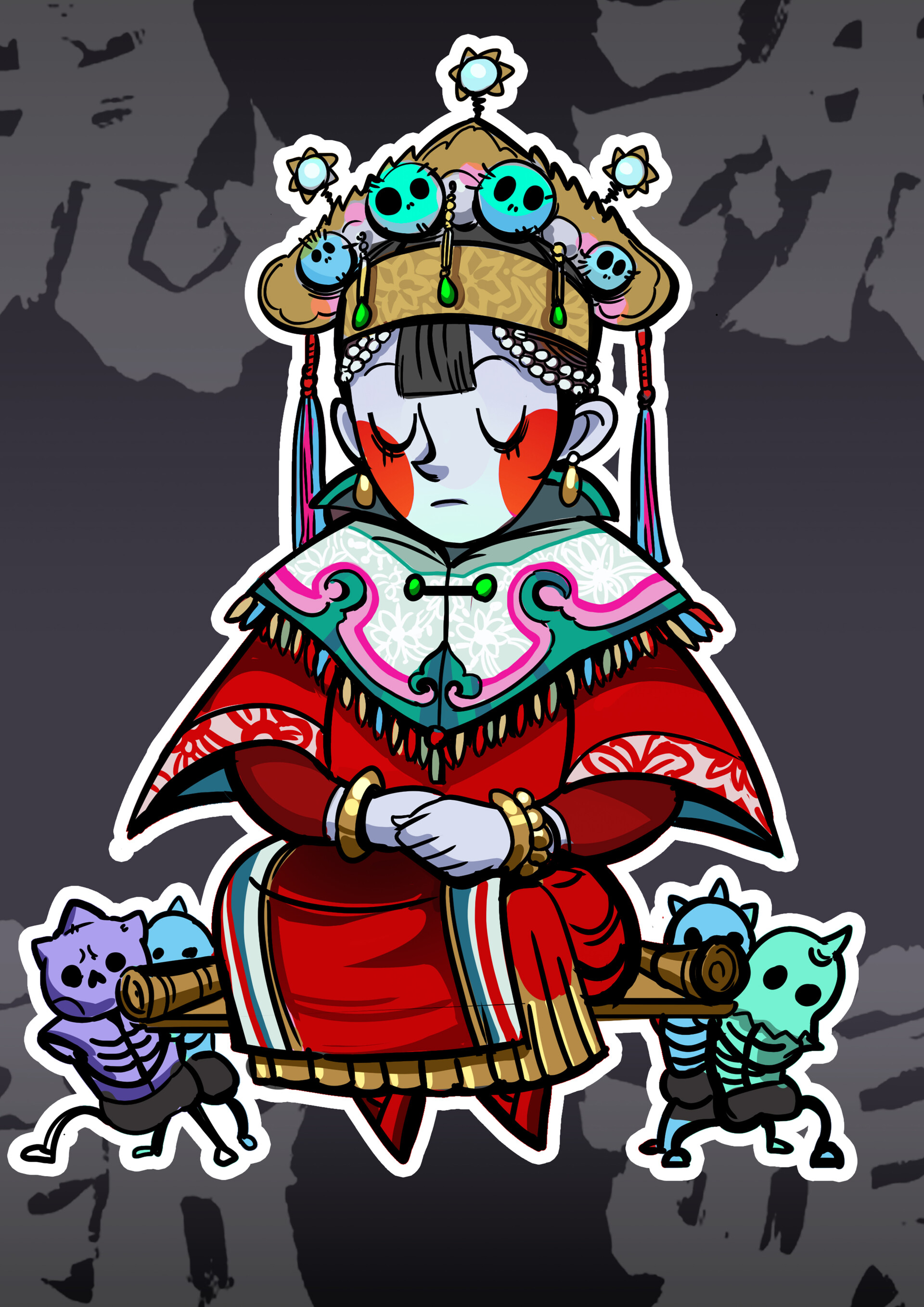 ArtStation - 鬼魂新娘