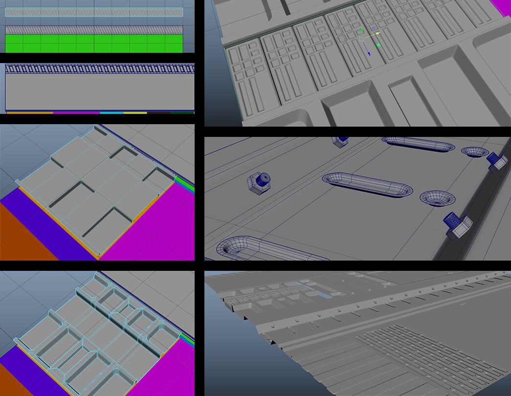 Pelin Erturk - Trim Sheet Sci-Fi Environment