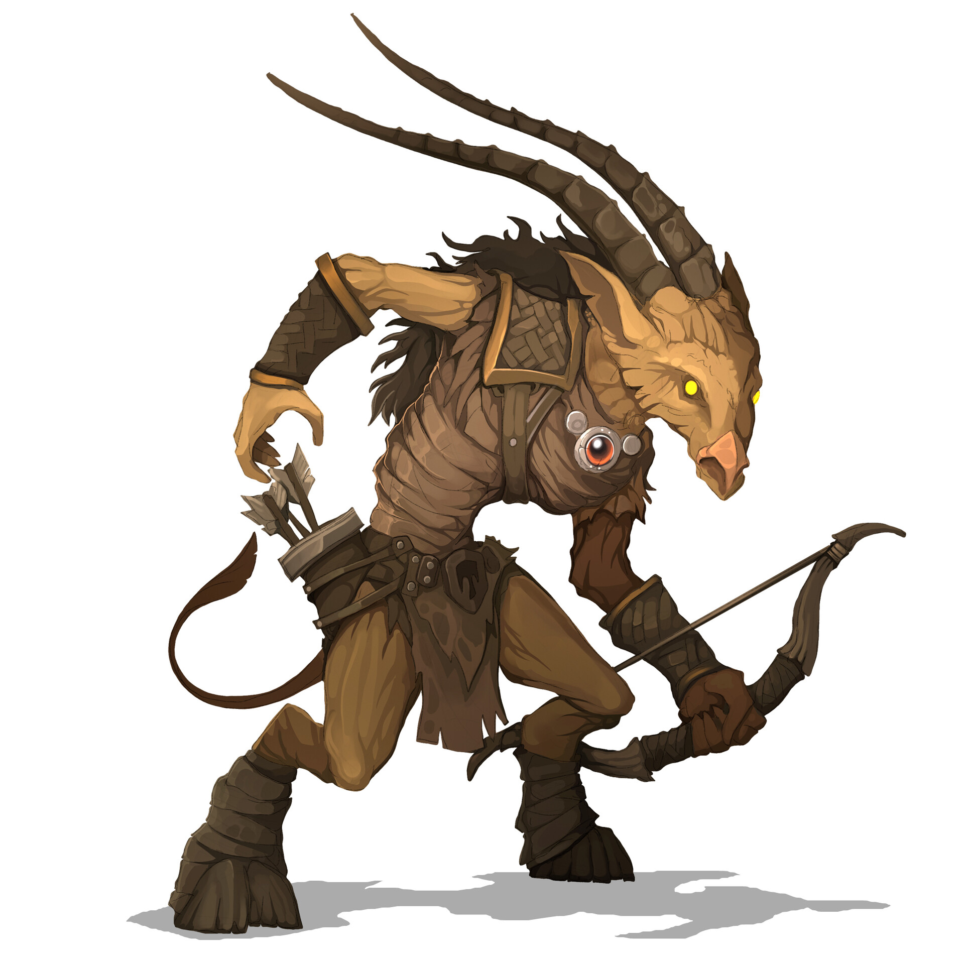 ArtStation - Steppe Archer