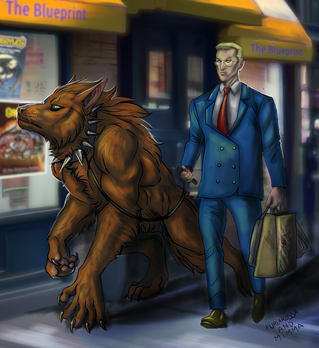 Gargoyles Fox Xanatos