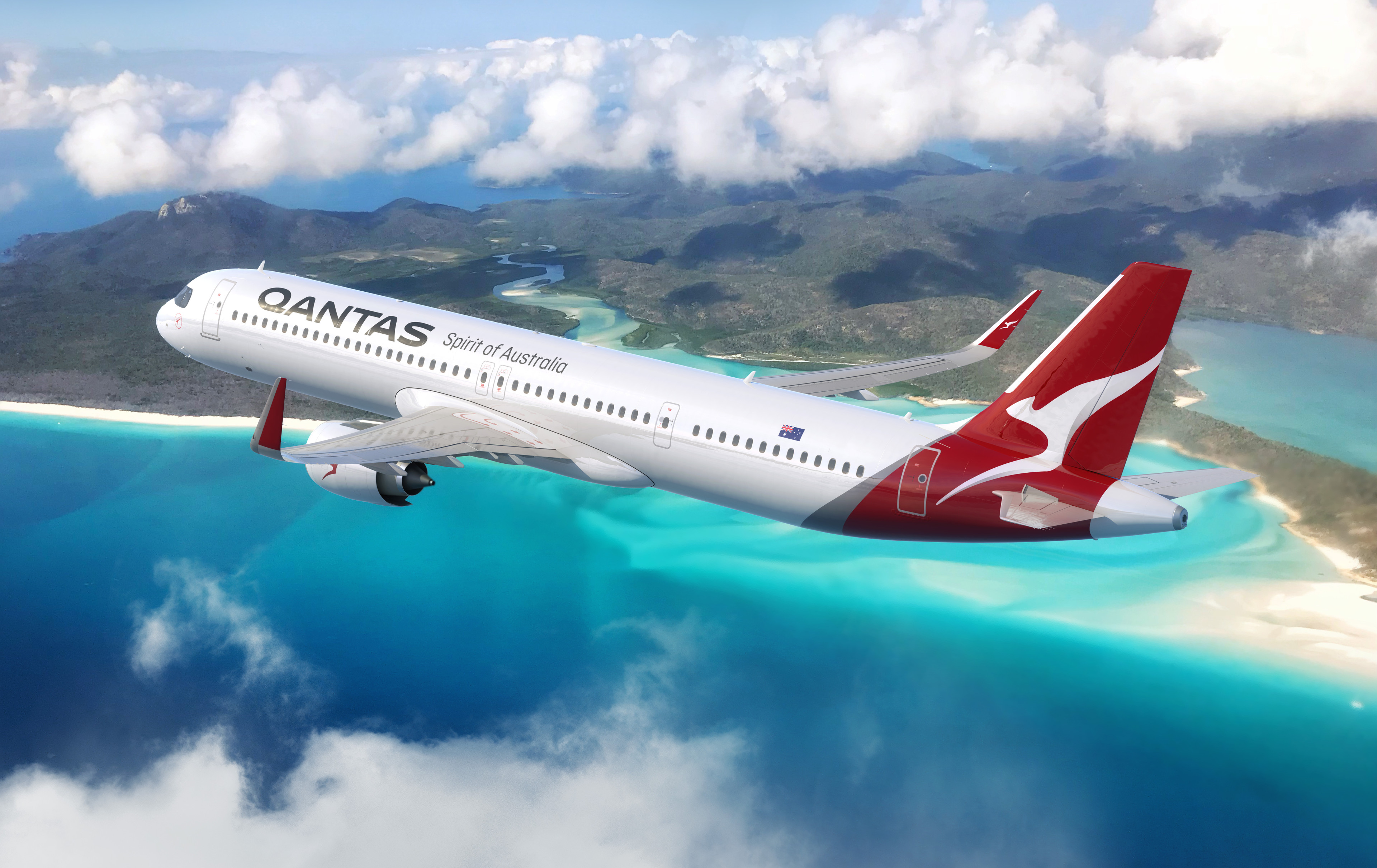 Neutral Digital - Qantas — Airbus A321