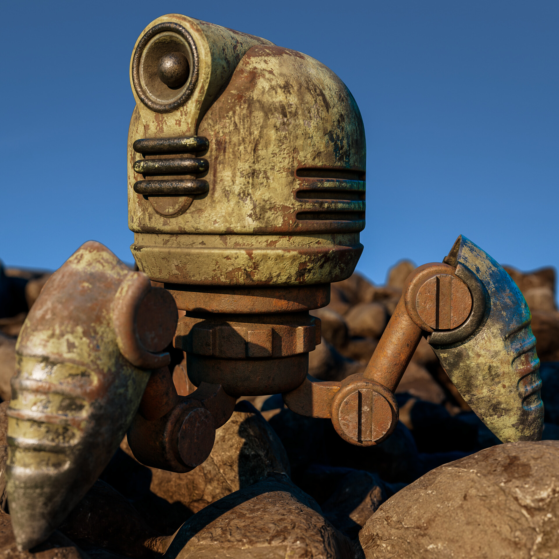 ArtStation - HardSurface Texture and Lookdev