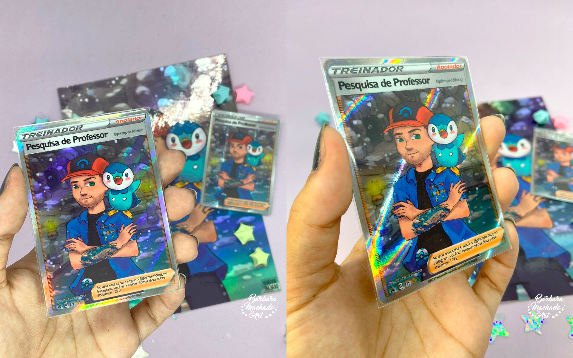 ArtStation - Custom Trainers card - Prof DOUG