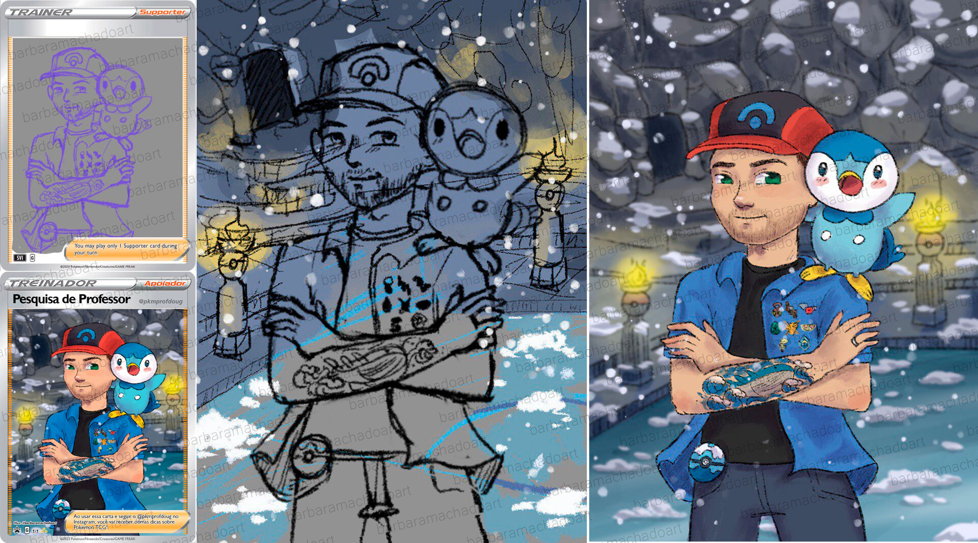 Bárbara Machado - Custom Trainers card - Prof DOUG