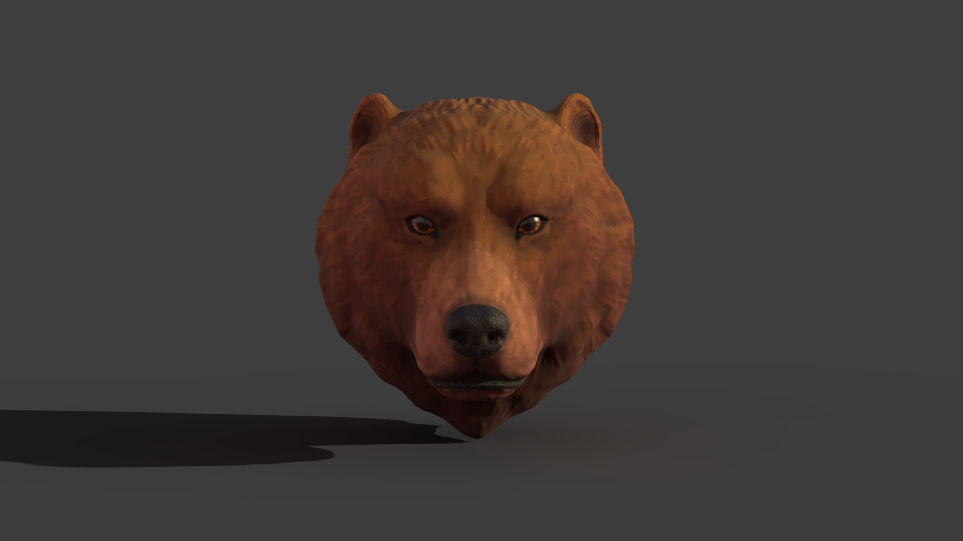 ArtStation - Stylized Bear Head Study