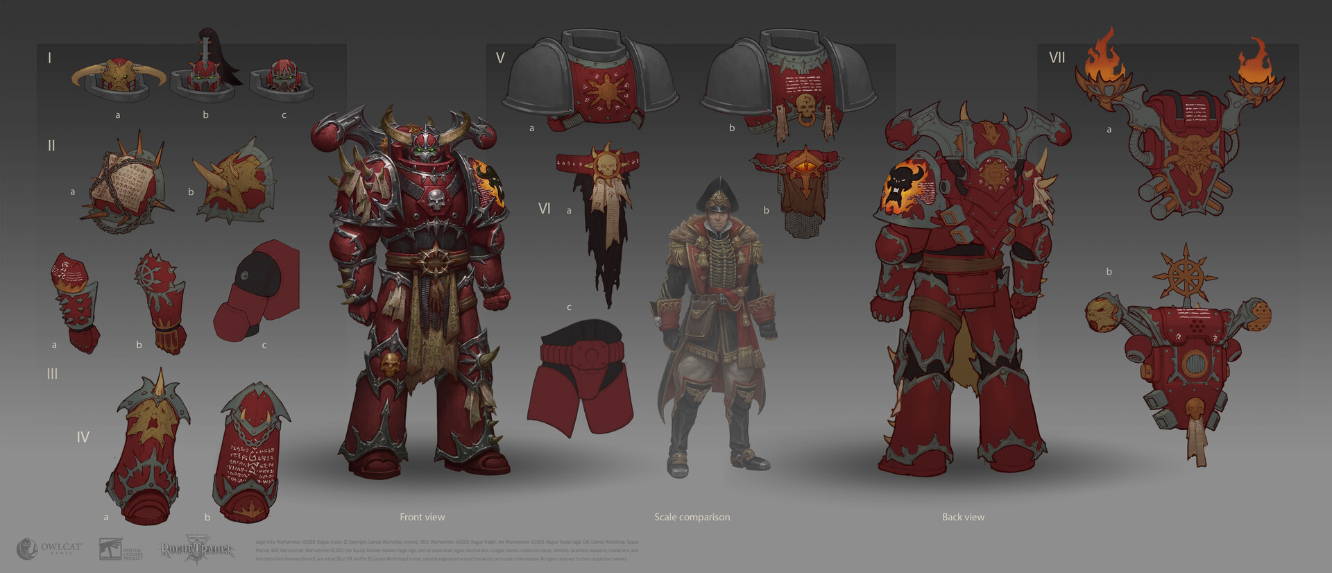 Ilia Bodaikin - Warhammer 40,000: Rogue Trader - Word Bearers Chaos Marines