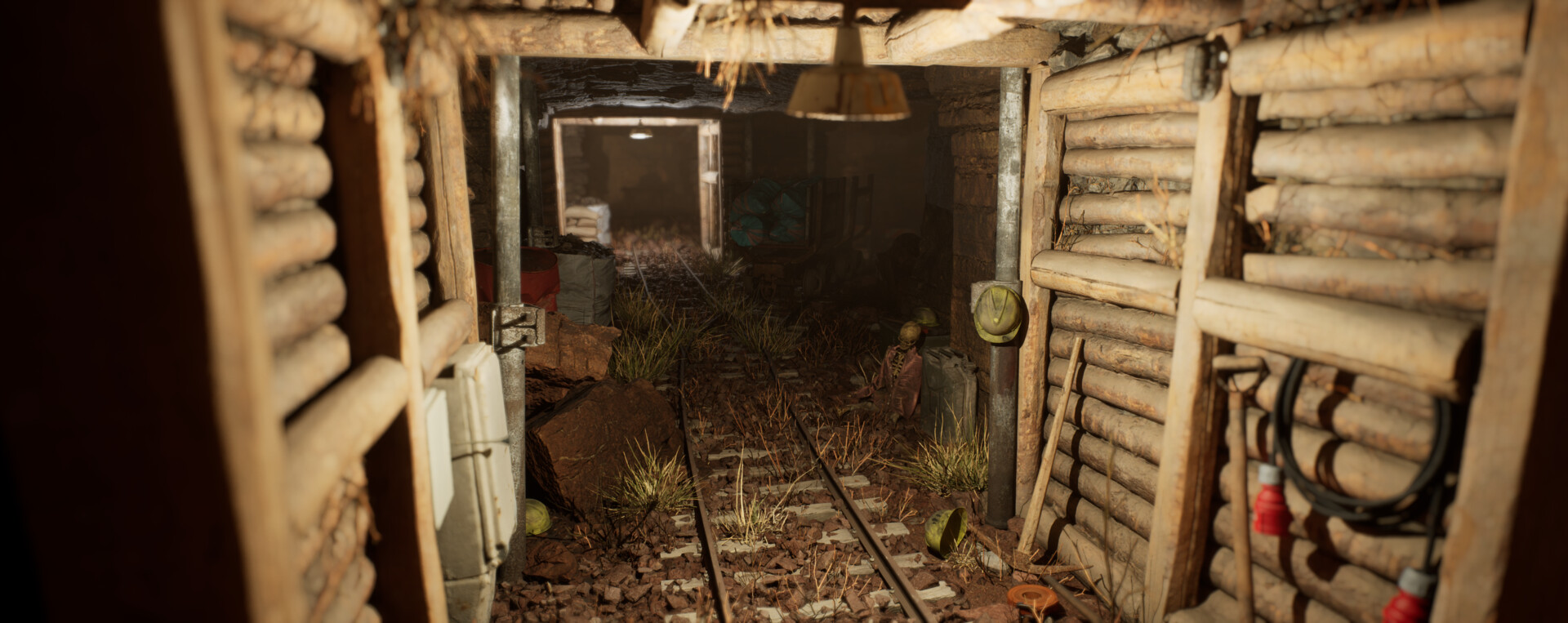 ArtStation - Abandoned Mine Scene