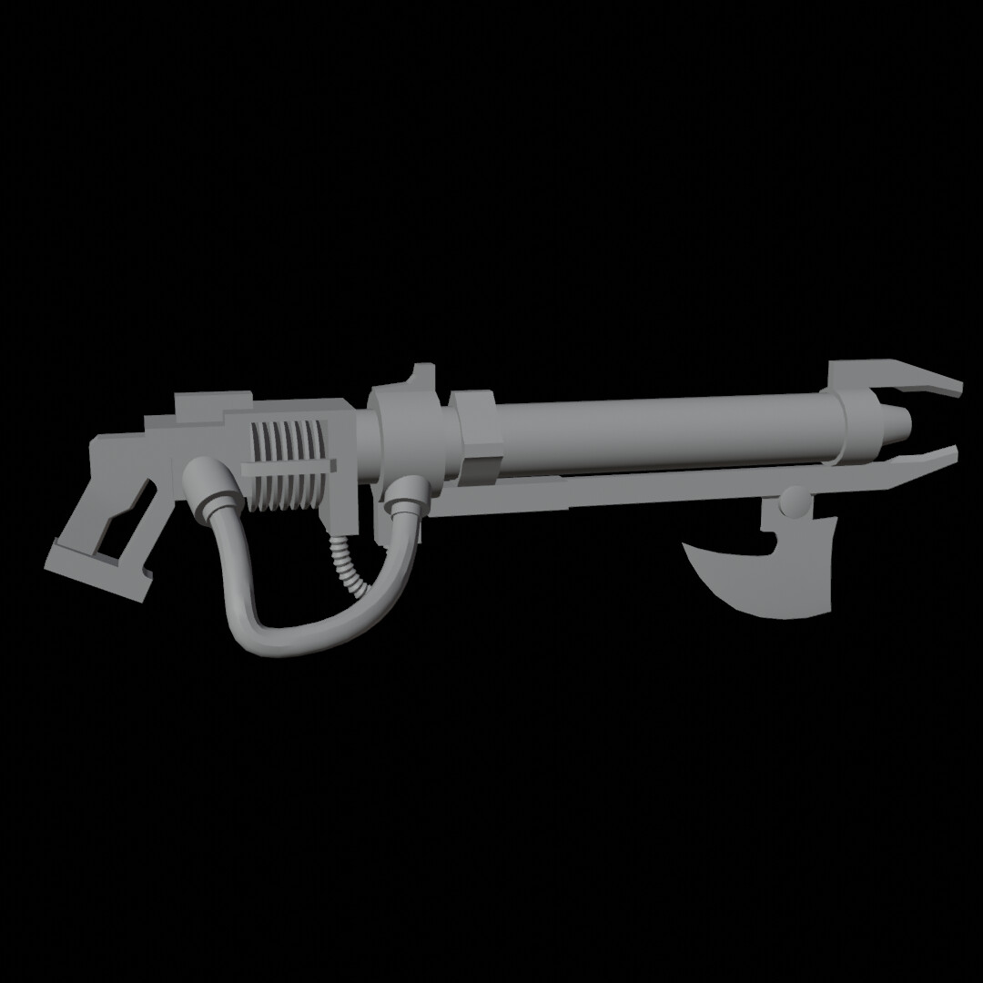 Ruzl - Warhammer 40,000 Necron's gauss weapon