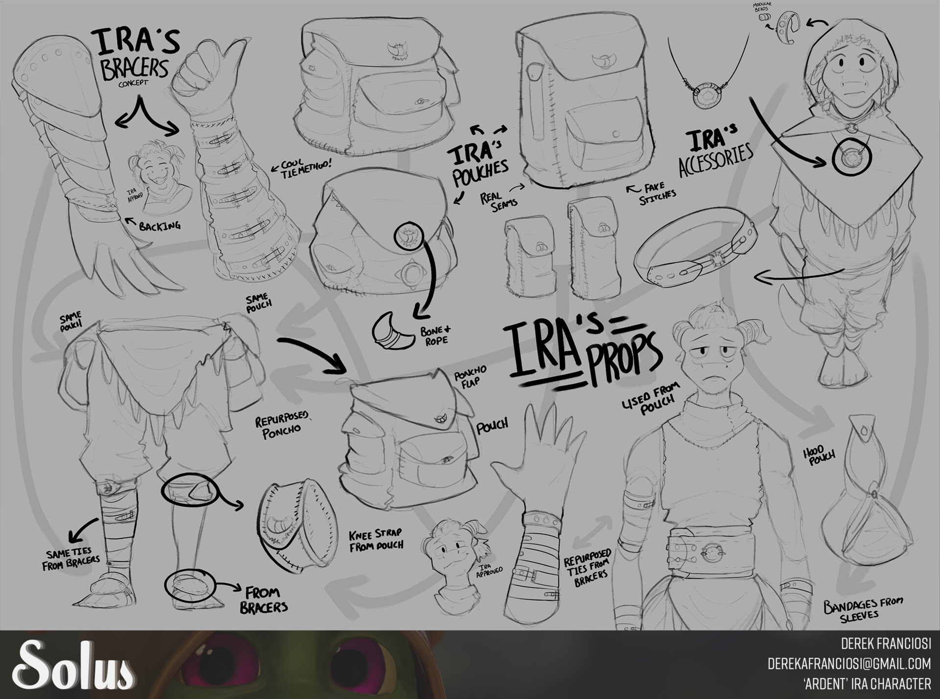 Derek Franciosi - Ardent Ira Character - The Solus Project