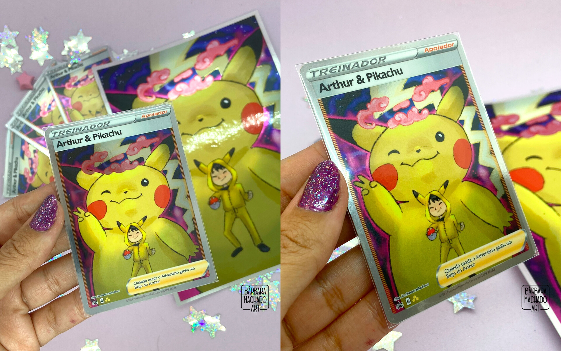 ArtStation - Custom Trainers card - ARTHUR