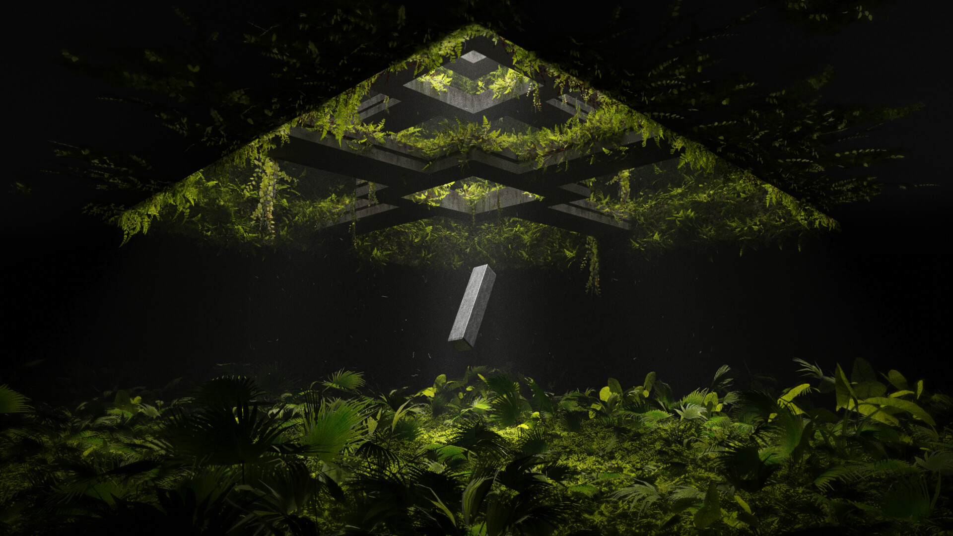 ArtStation - underground jungle