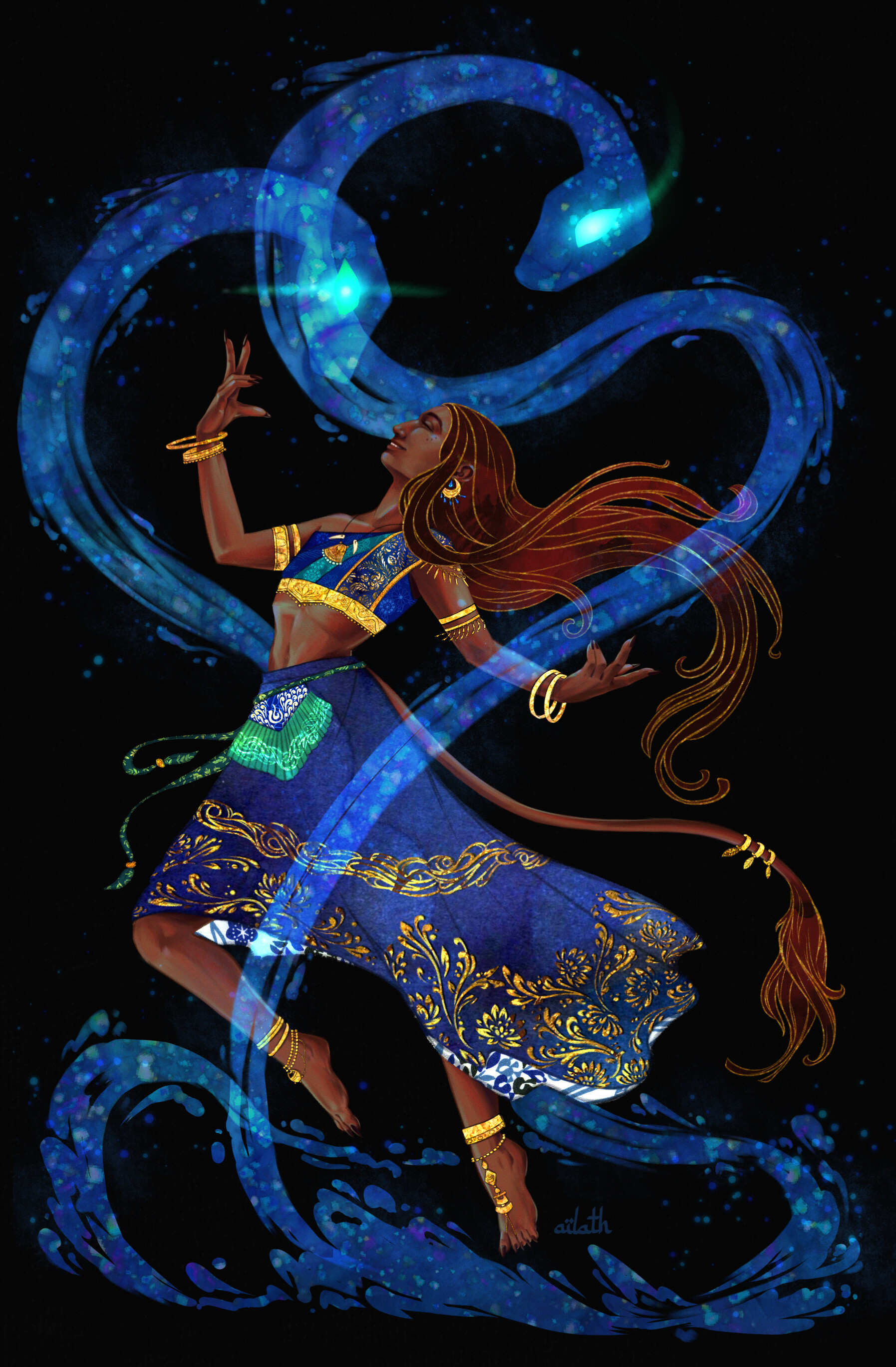 ArtStation - Water Dance