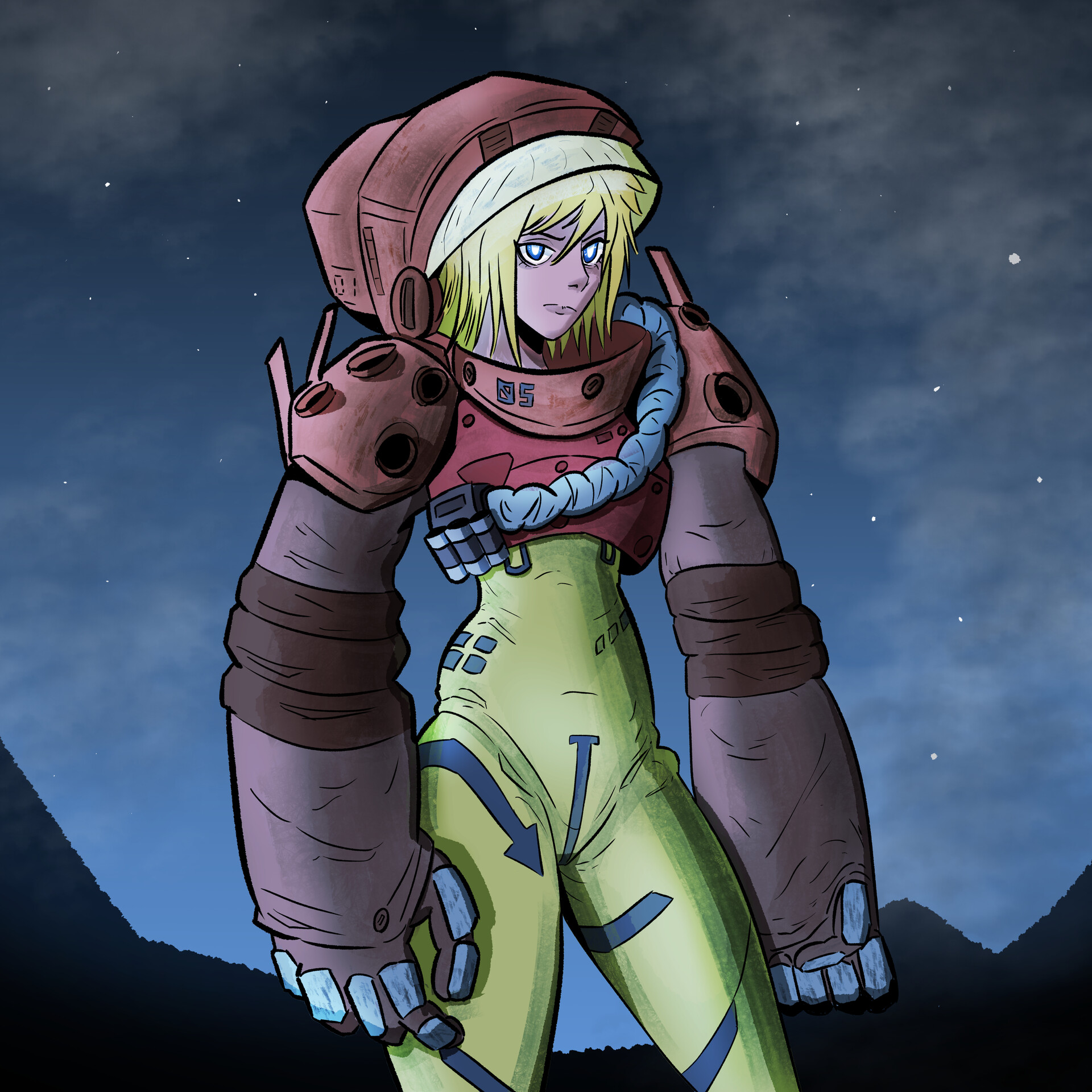 ArtStation - Space Woman