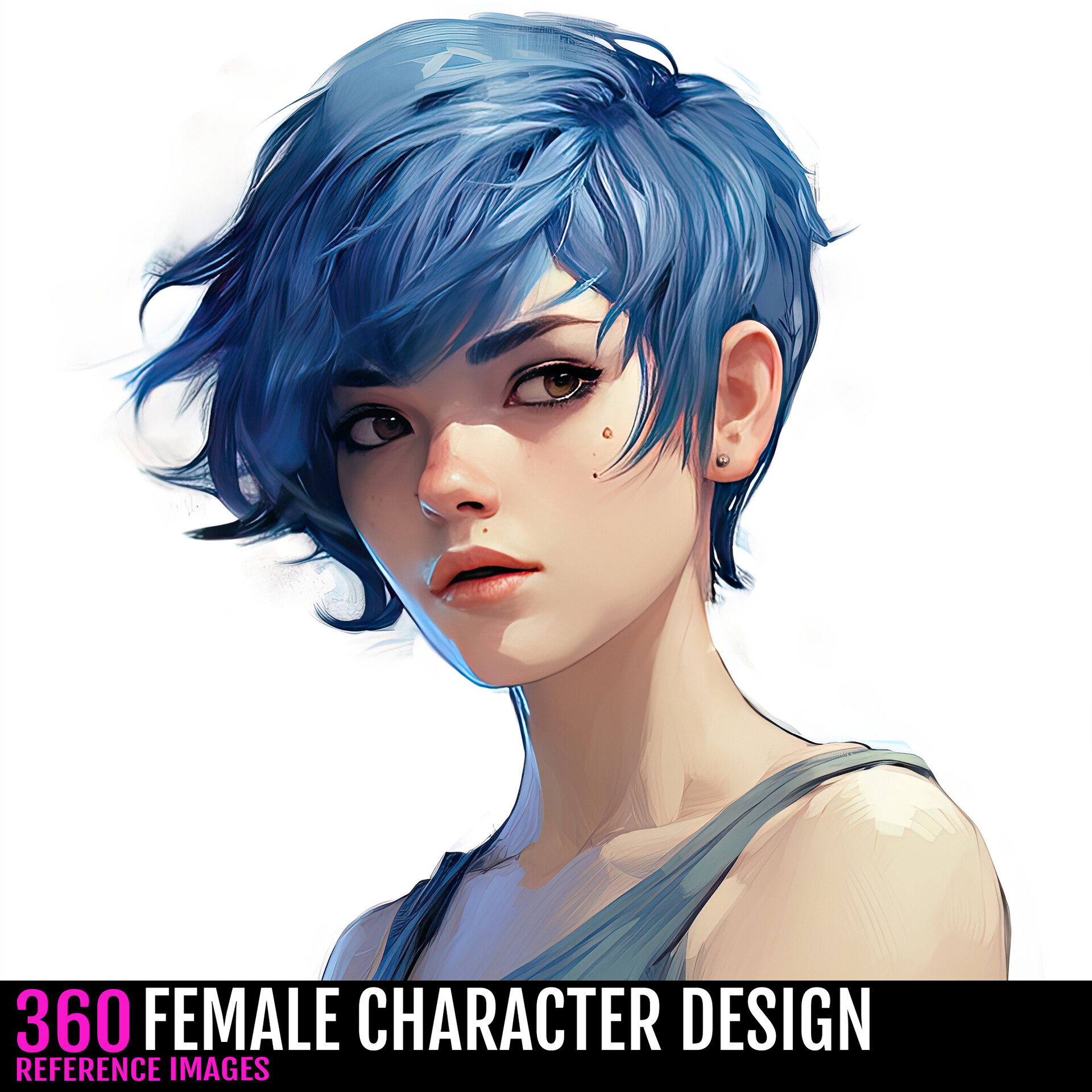 ArtStation - 200 FEMALE CHARACTER DESIGN / 4K
