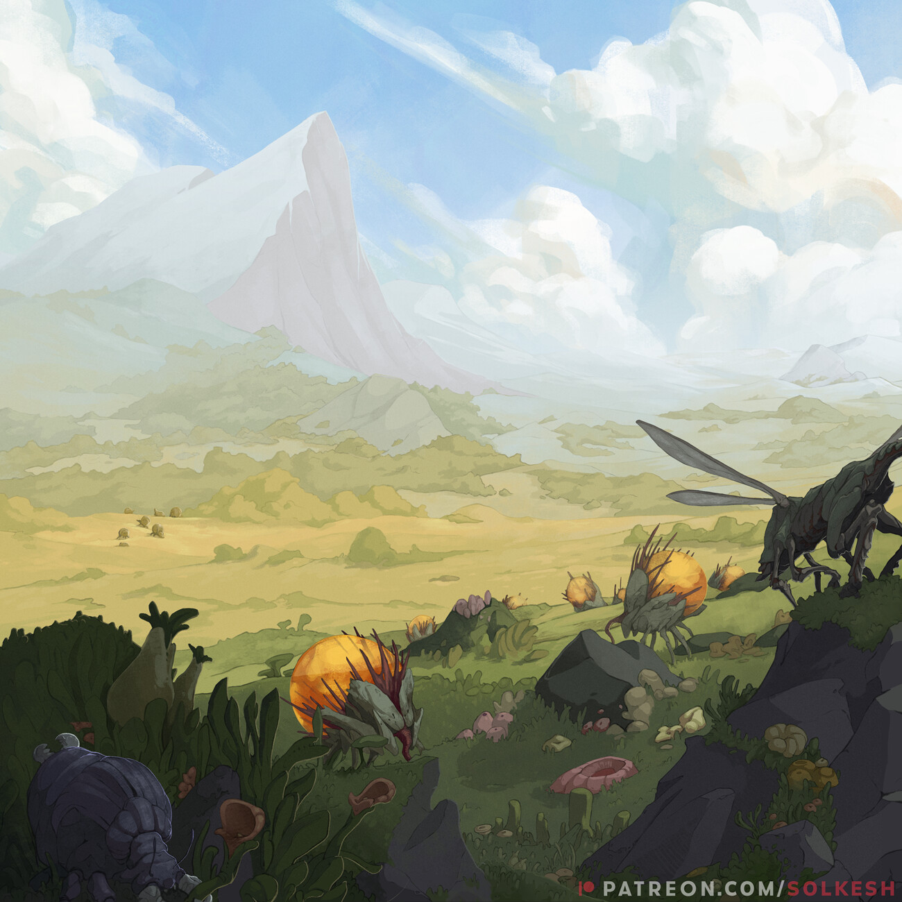 Terry Maranda - Sol'Kesh Environment - Farplains - Vale Dayne