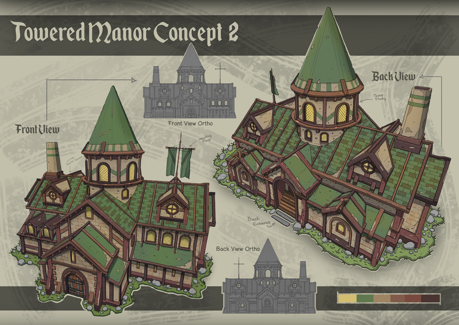 fantasy architecture examples