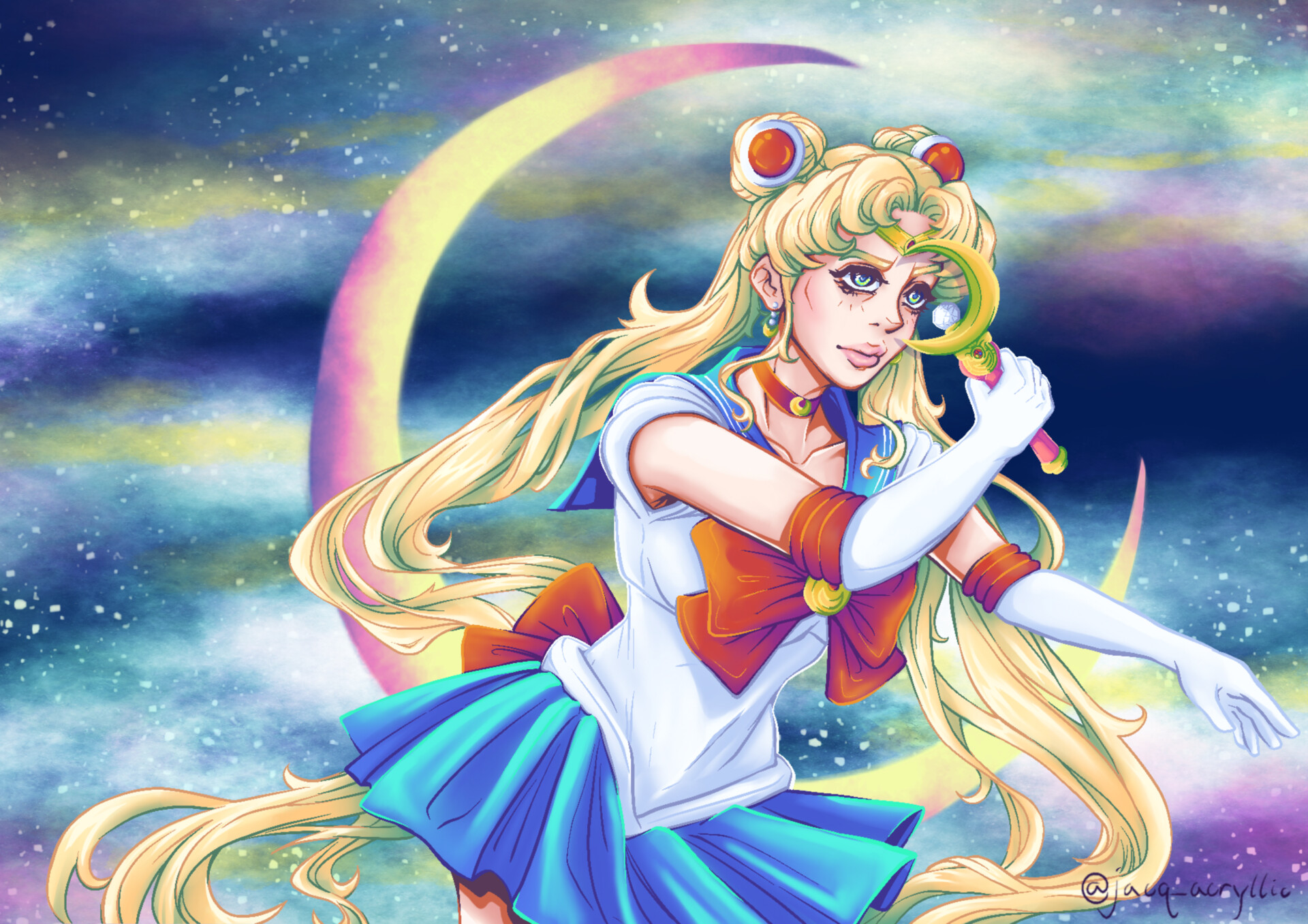 Sailor Moons Evolution By