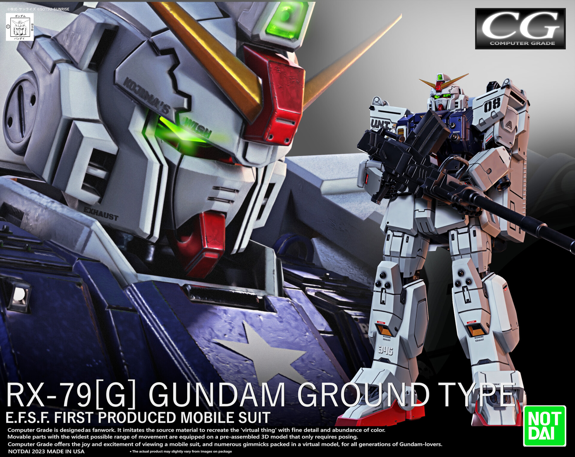 ArtStation - RX-79[G] Ground Gundam | Mobile Suit Gundam the 8TH MS Team