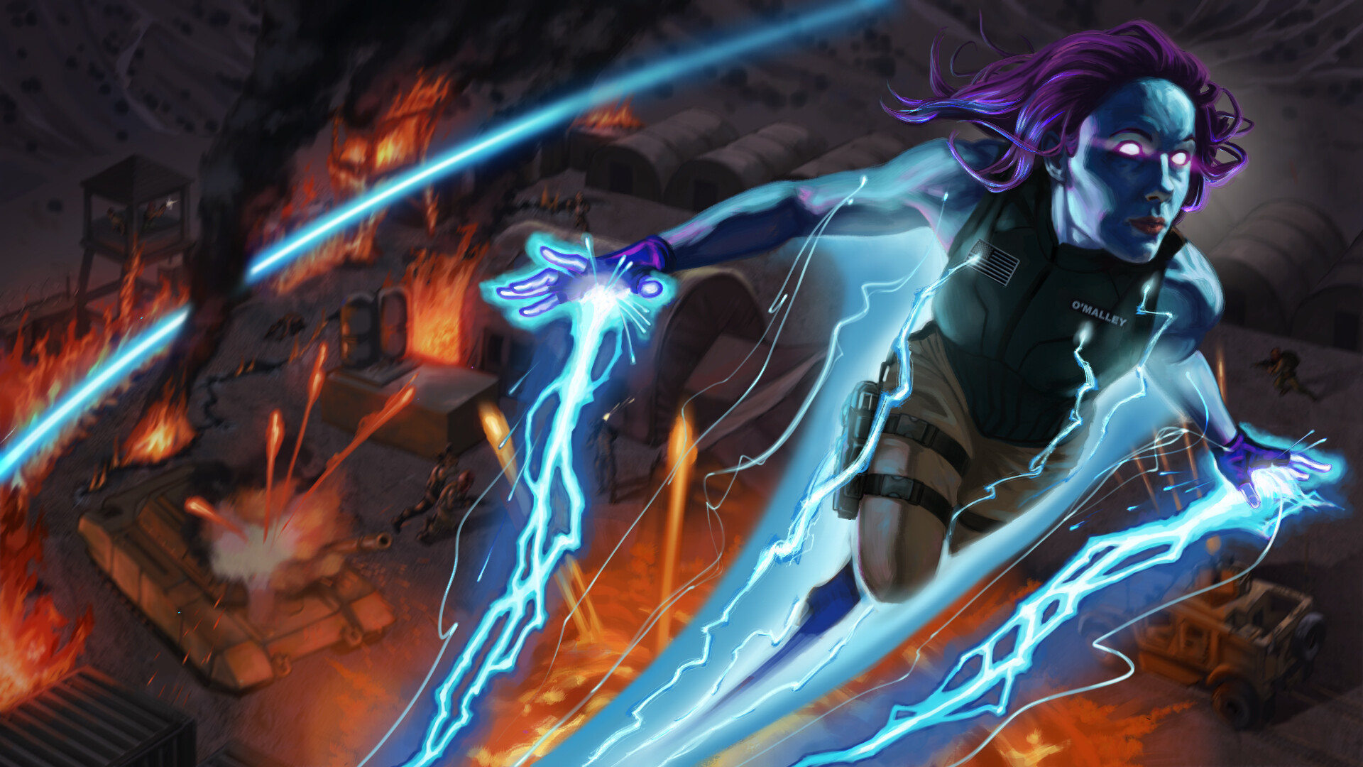 ArtStation - The Azure Arc