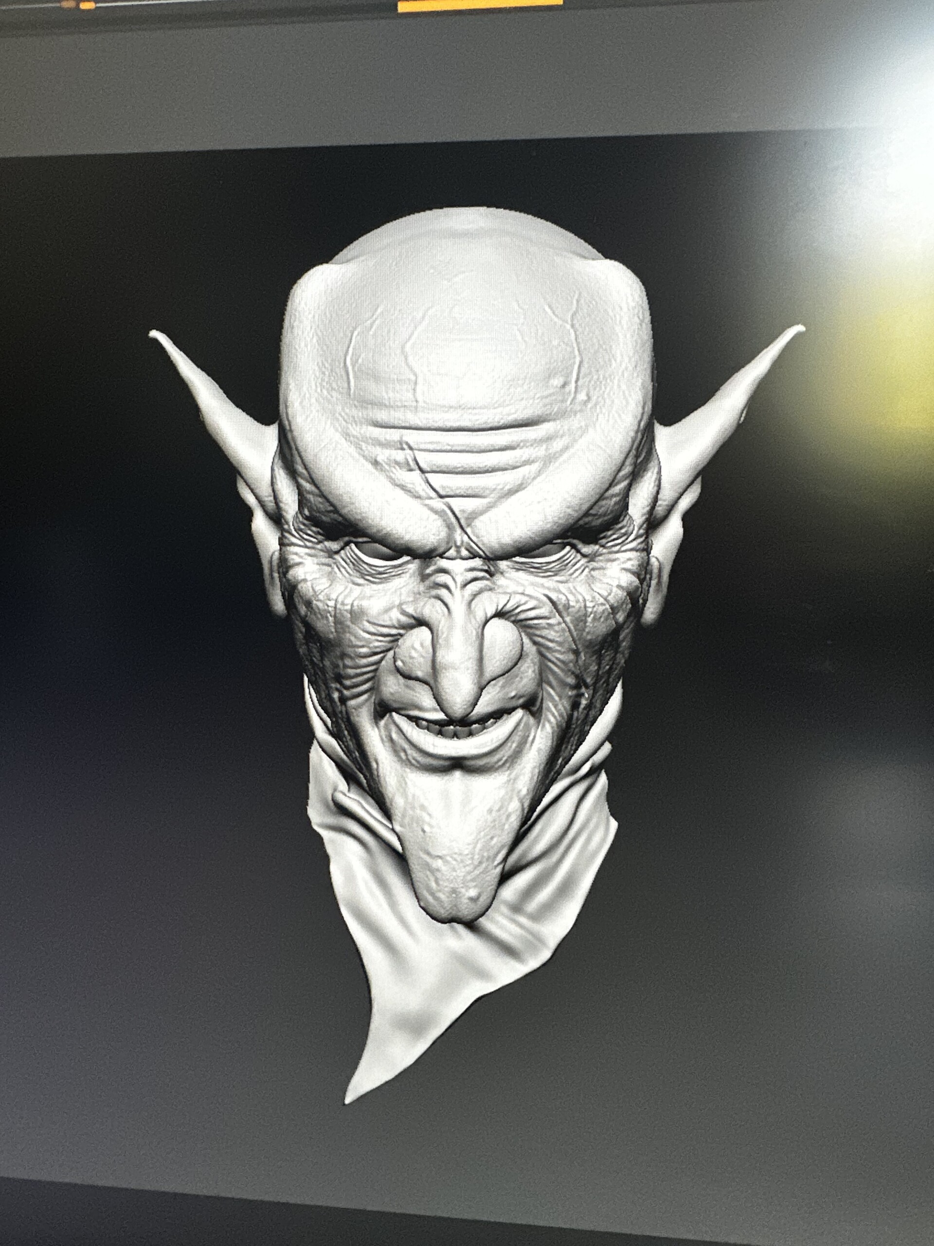 ArtStation - Goblin Wall Plaque