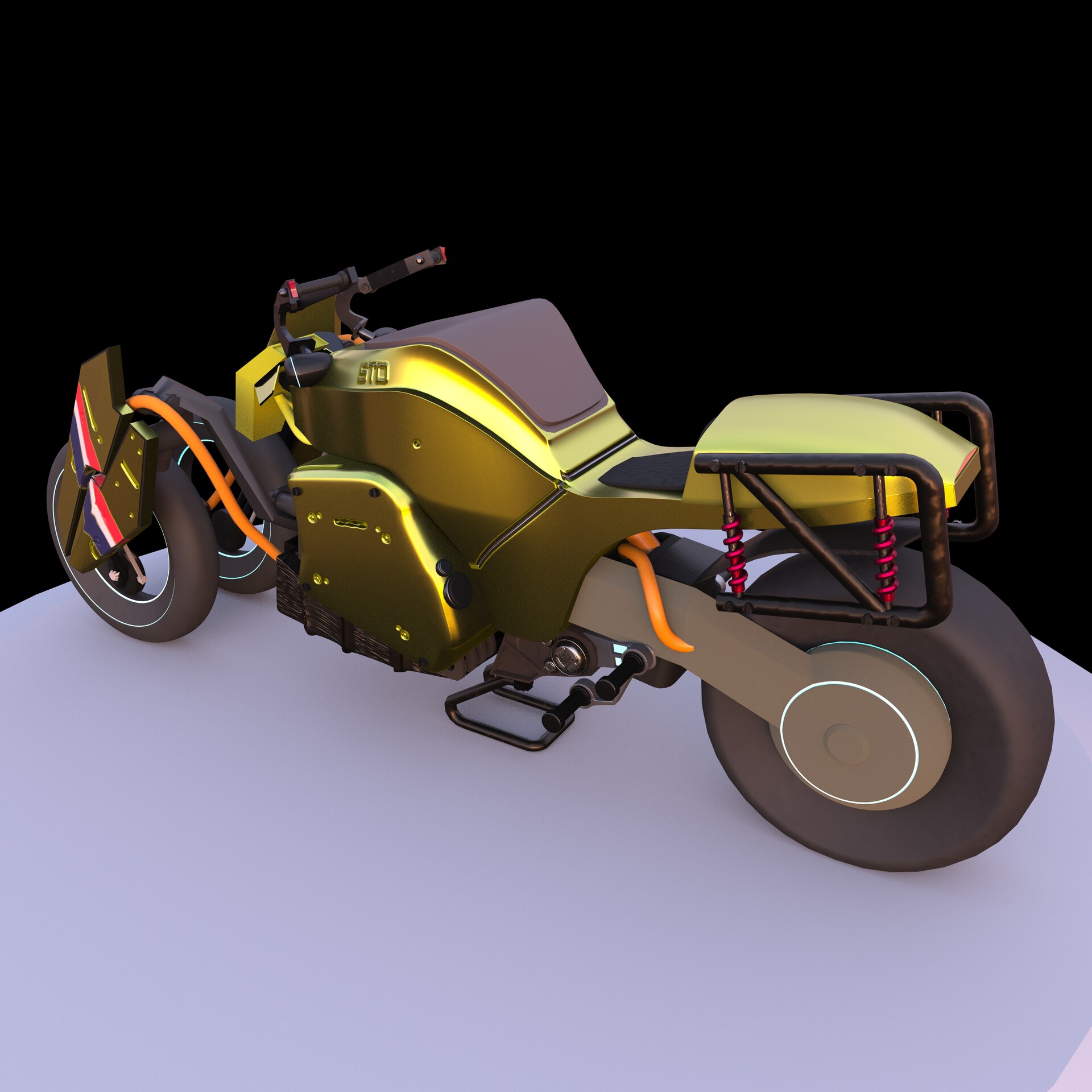 ArtStation - Revving Up Your Imagination: Futuristic Bikes from Death Stranding Reimagined