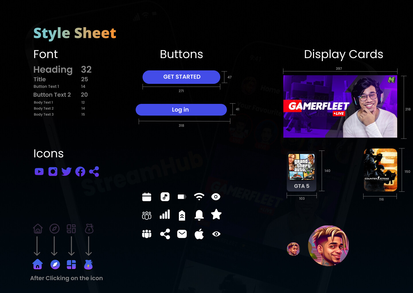 Anand Marwadi - StreamHub App UI/UX
