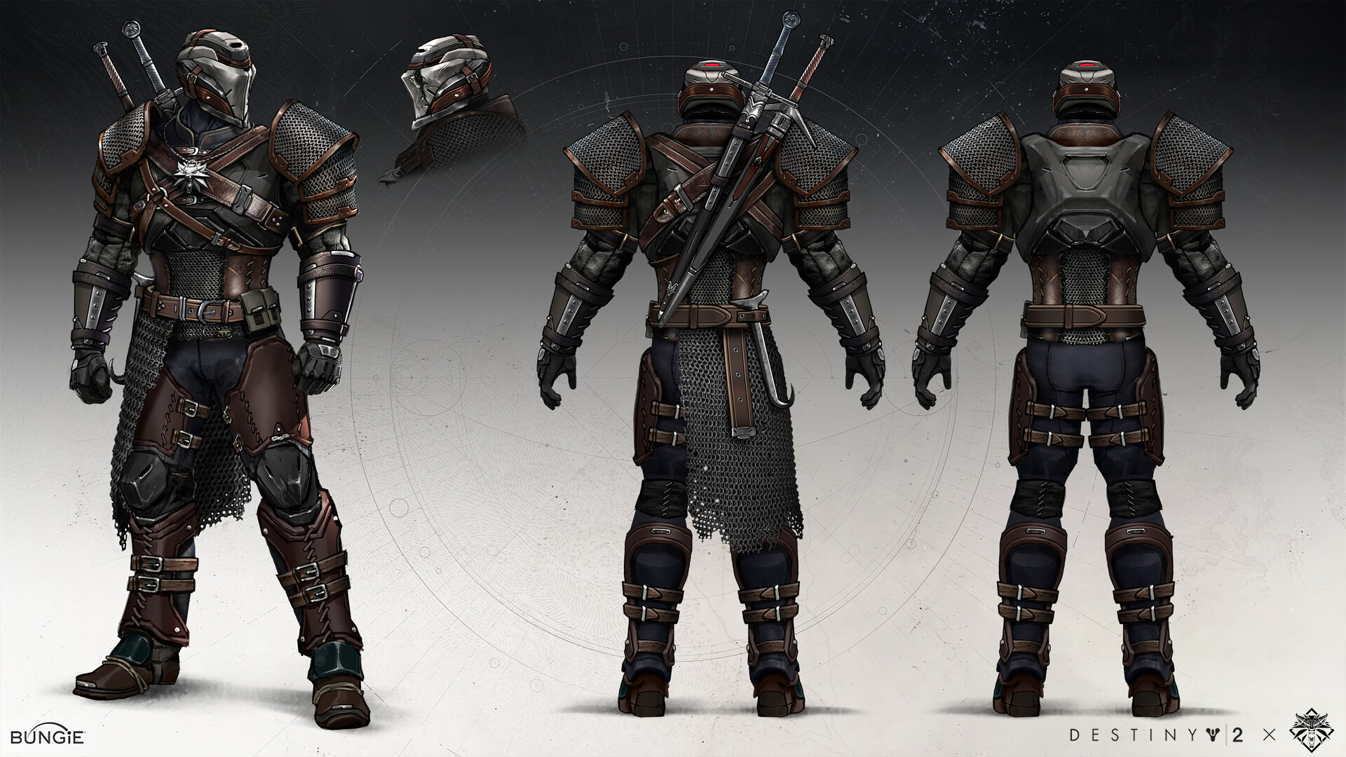 Lucas Soo - Witcher X Destiny 2- Kaer Morhen Titan Armor