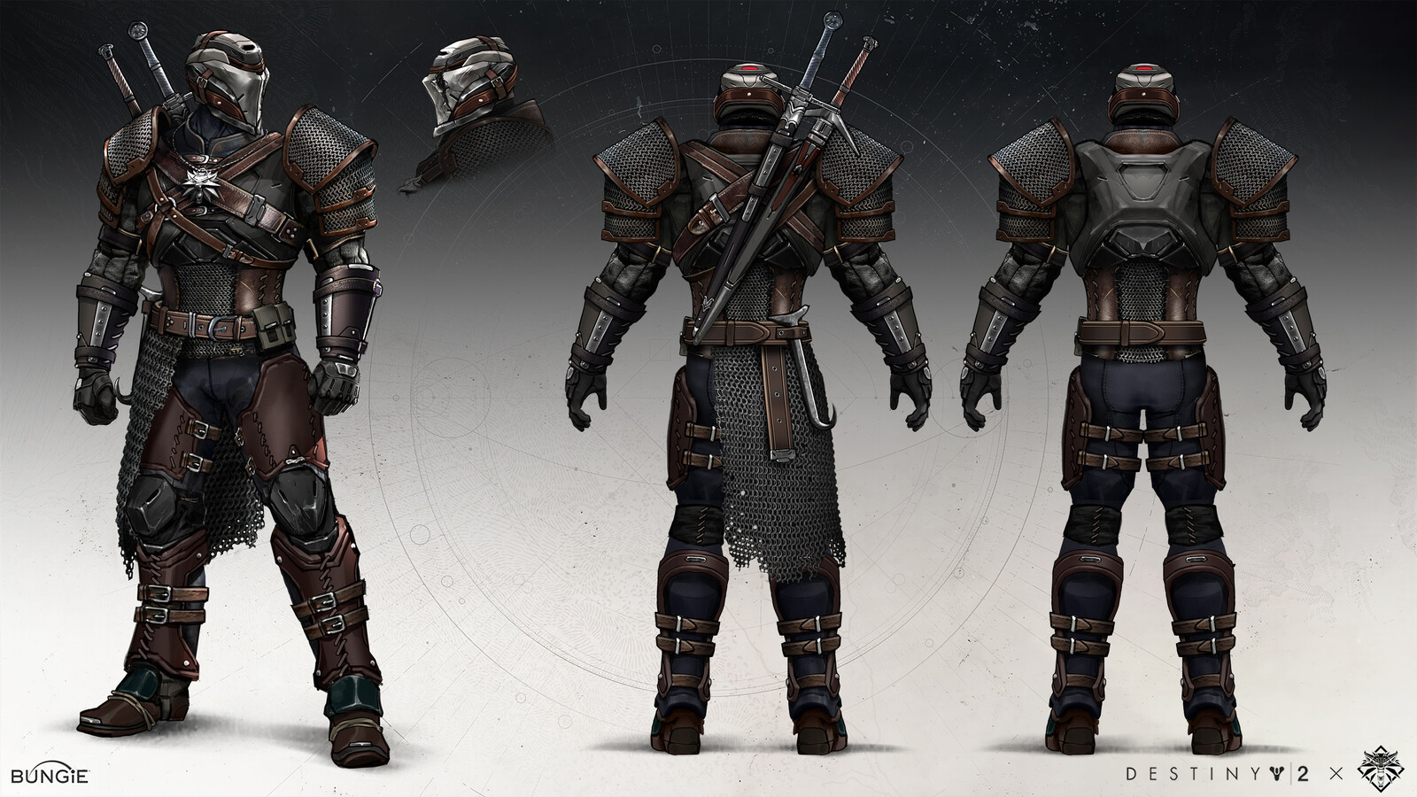 Lucas Soo - Witcher X Destiny 2- Kaer Morhen Titan Armor