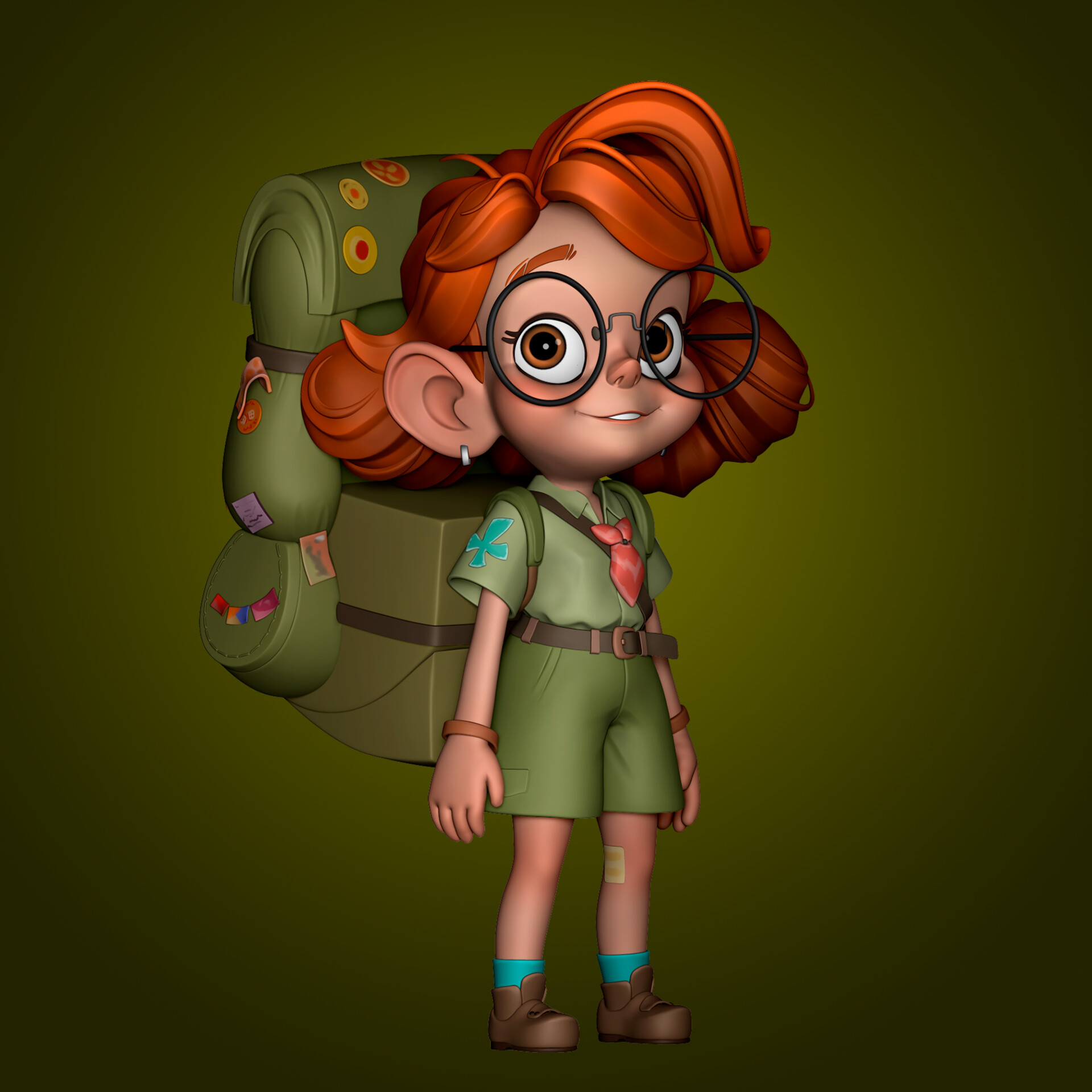 ArtStation - Scout Girl