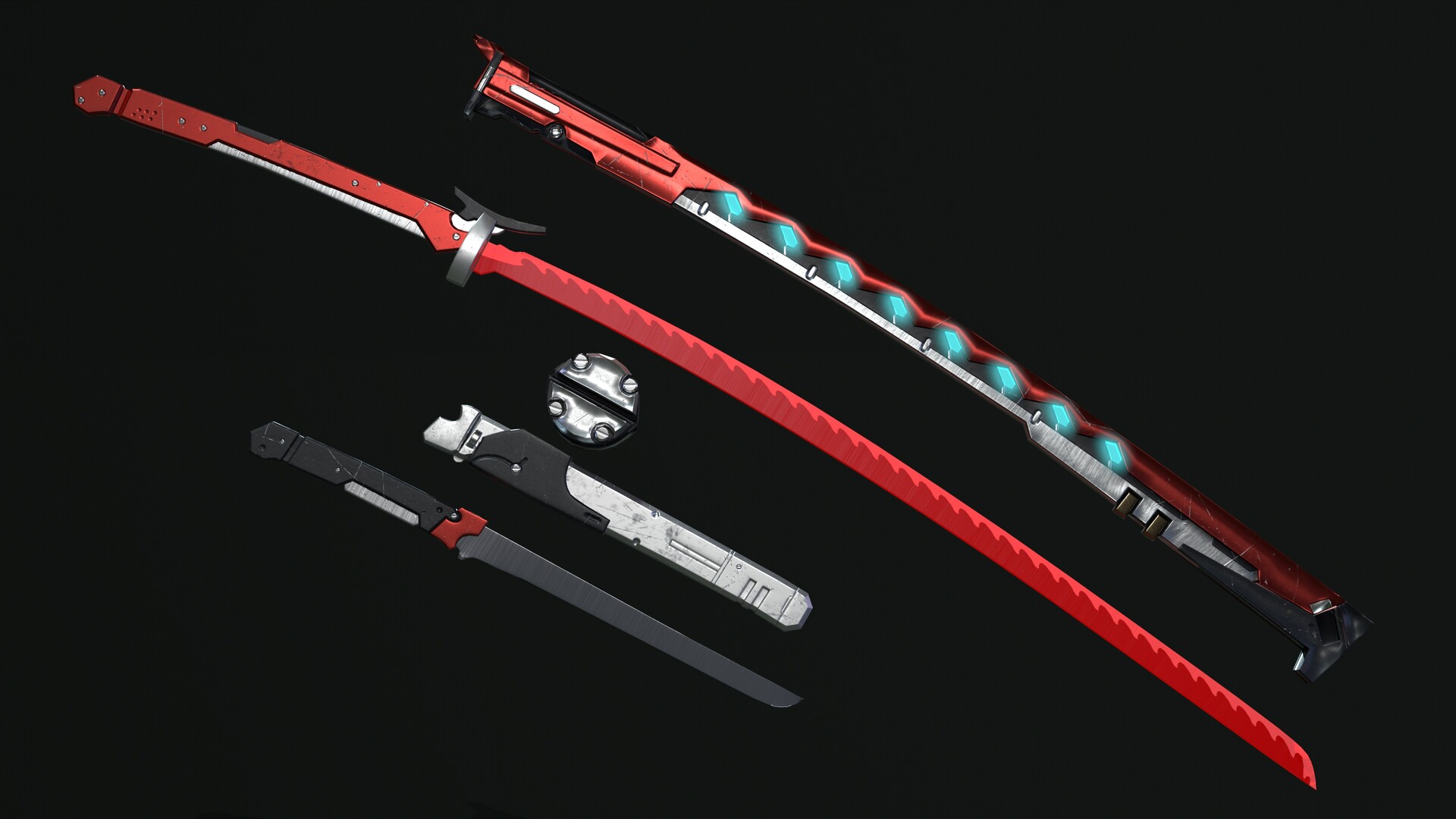 Soul Of Katana - Lucia Crimson Weave FanArt from Punishing Gray Raven