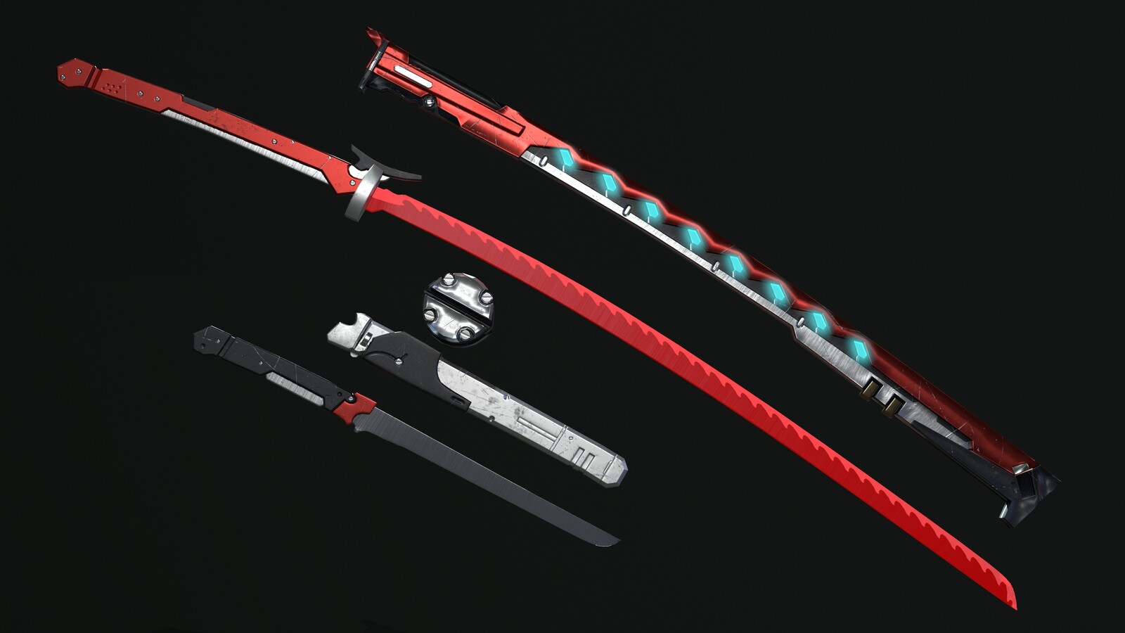 Soul Of Katana - Lucia Crimson Weave FanArt from Punishing Gray Raven