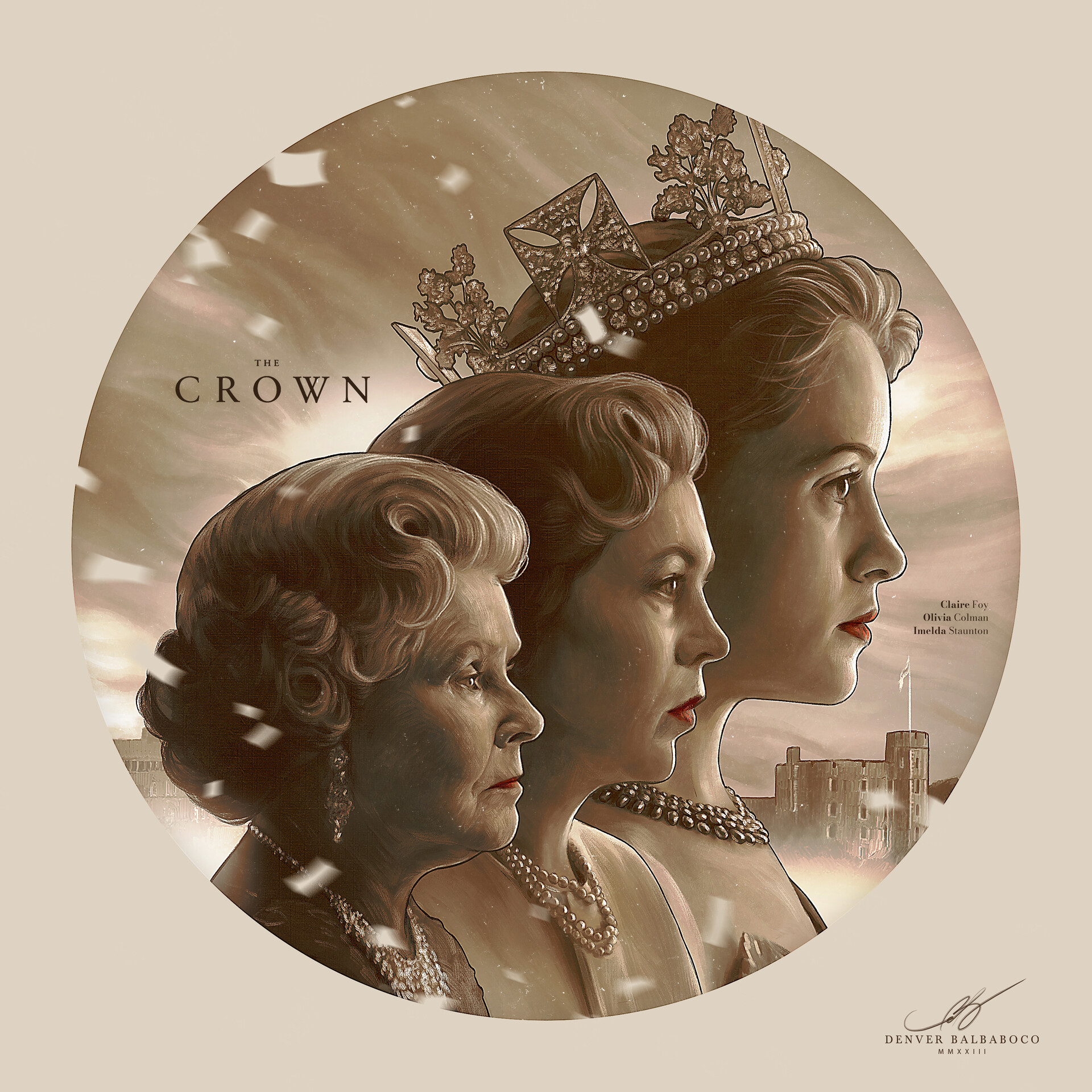 ArtStation - Queen Elizabeth II