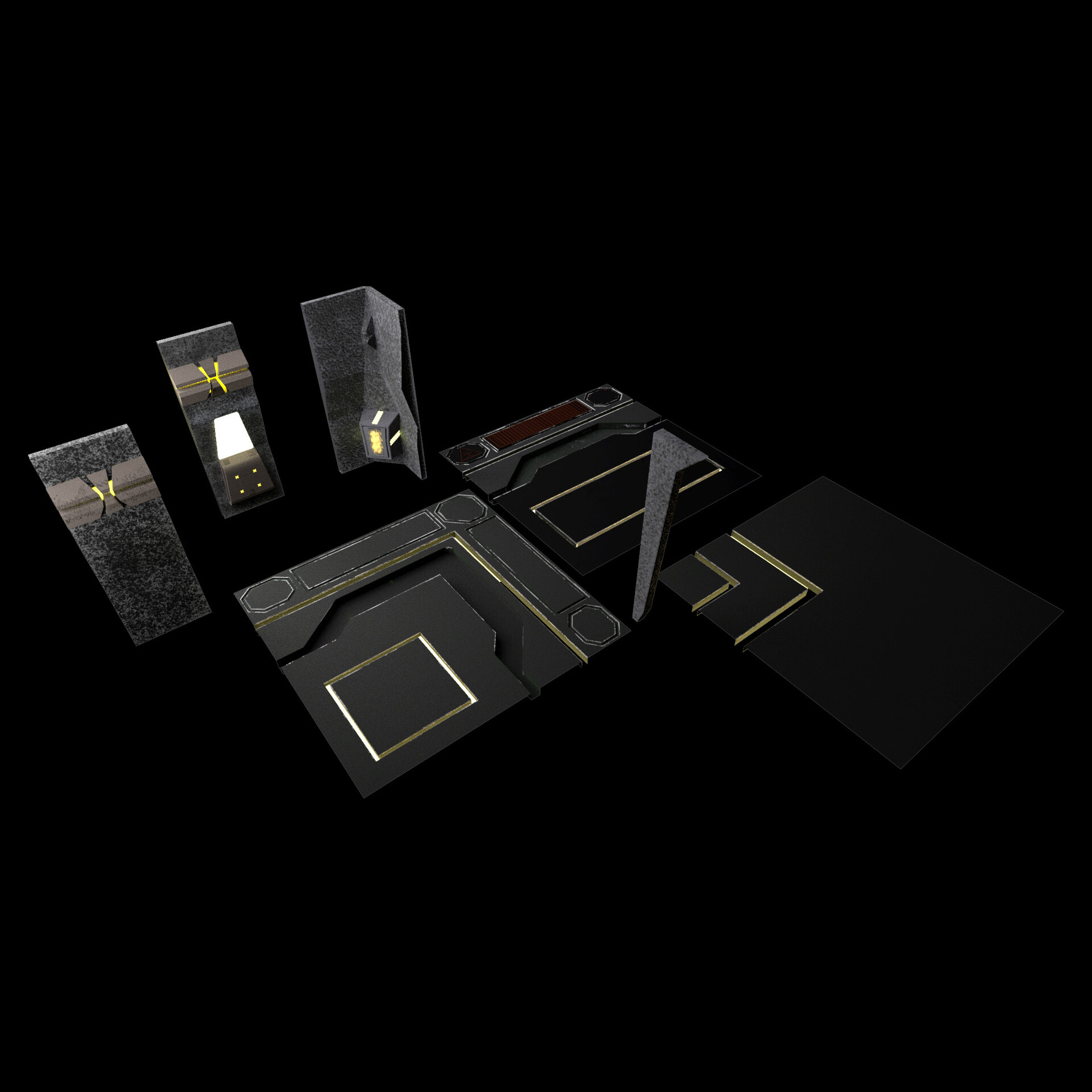 ArtStation - Modular Environment - Sci-Fi Shooter Game