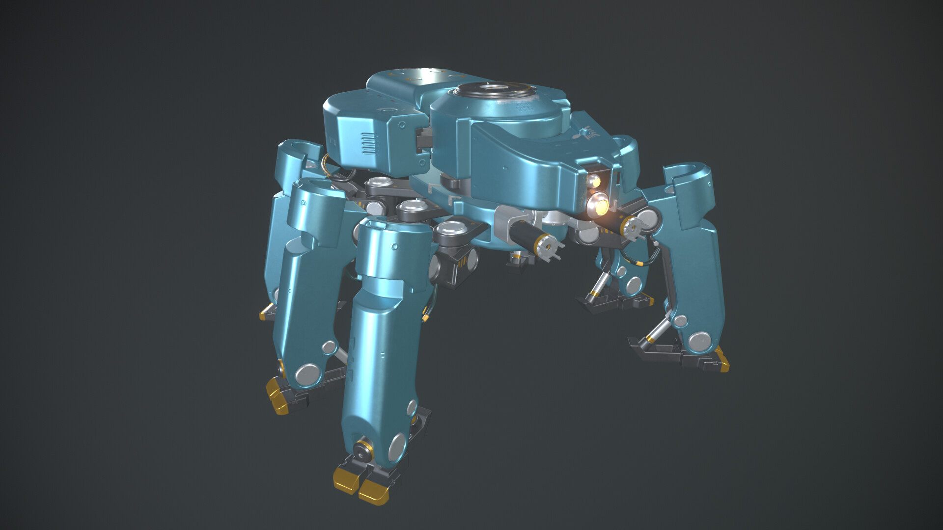 ArtStation - Spider Robot