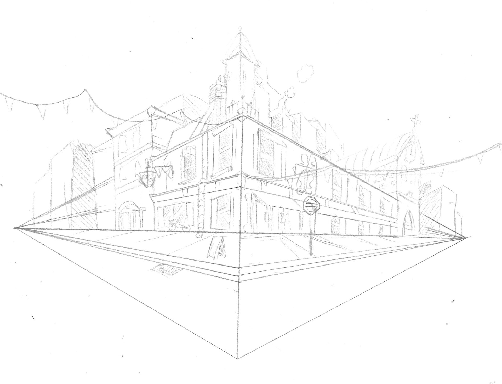 ArtStation - Two Point Perspective