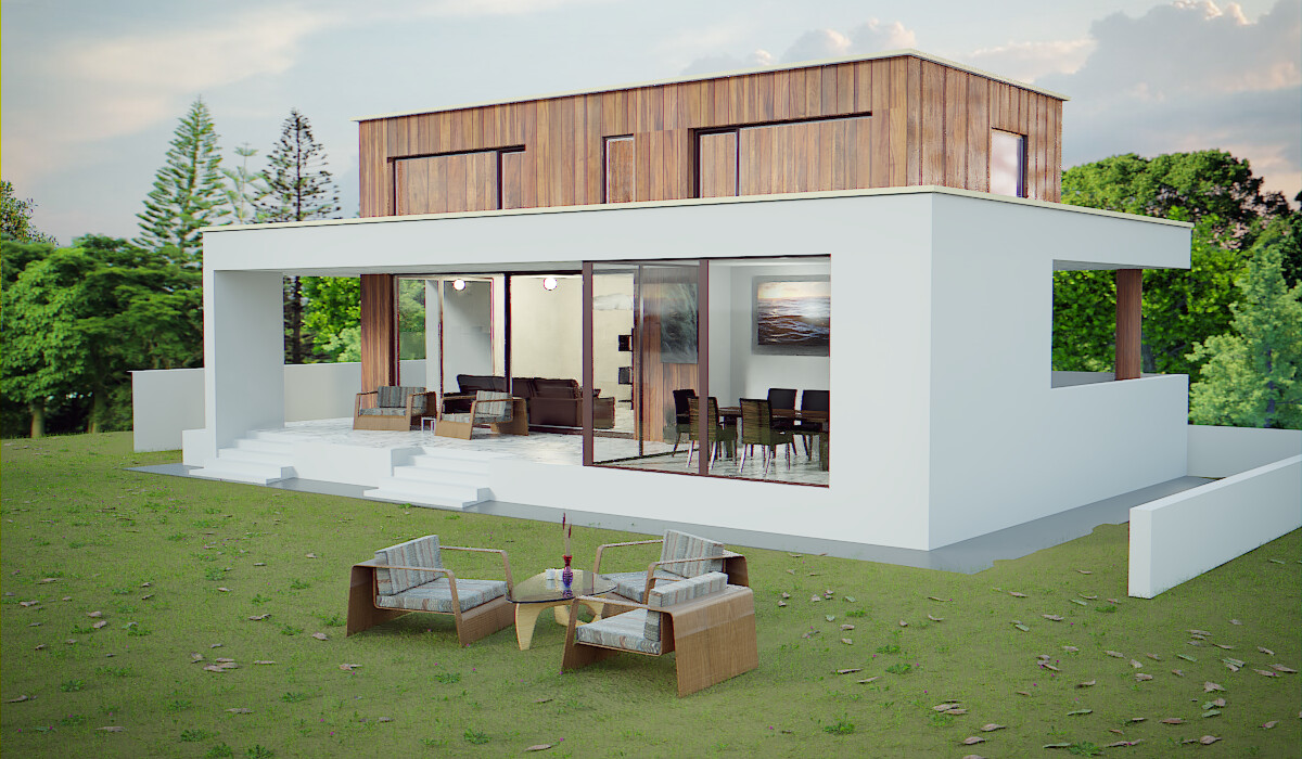 ArtStation - This is Outdoor Render House