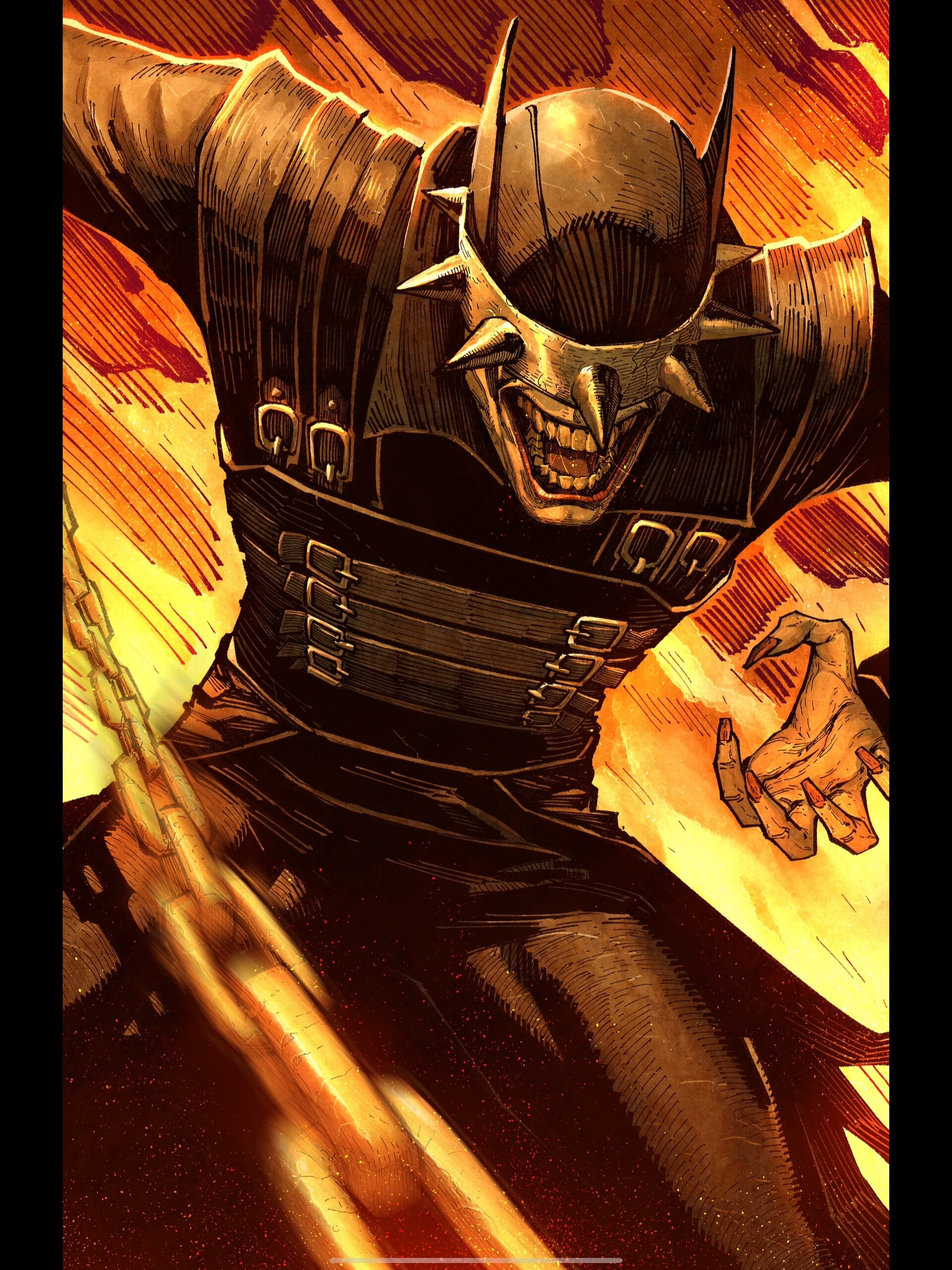 ArtStation - Batman who laughs Cover portfolio