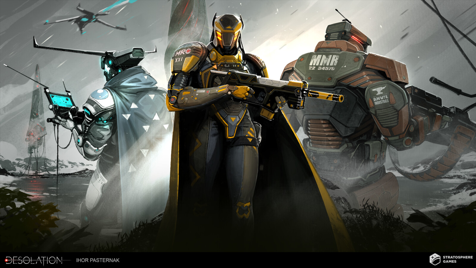 IHOR PASTERNAK - Desolation - Key Art