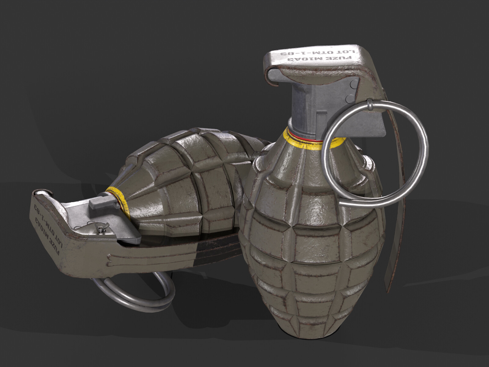 ArtStation - Mk 2 grenade