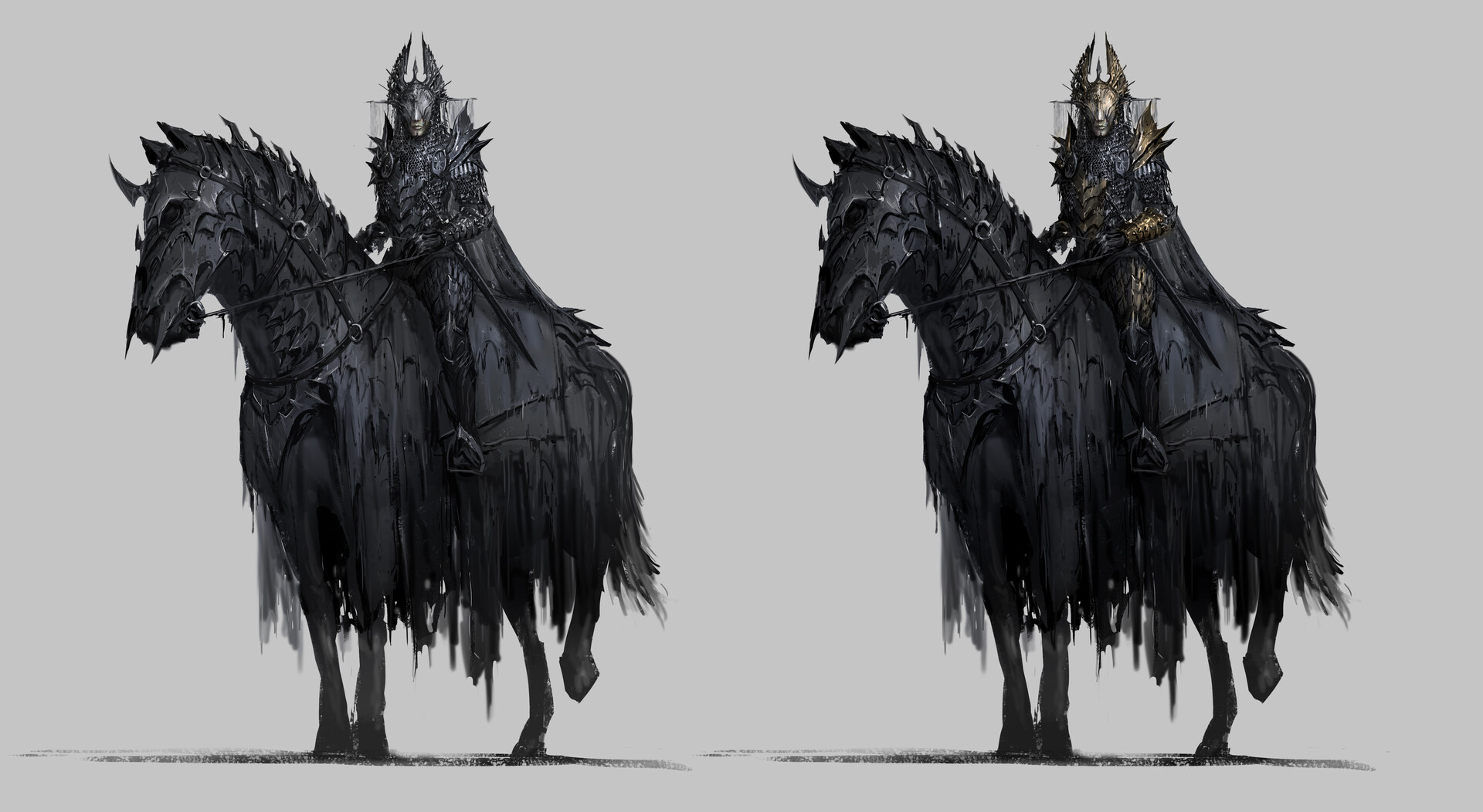 ArtStation - Project Untitled- enemy character concept art