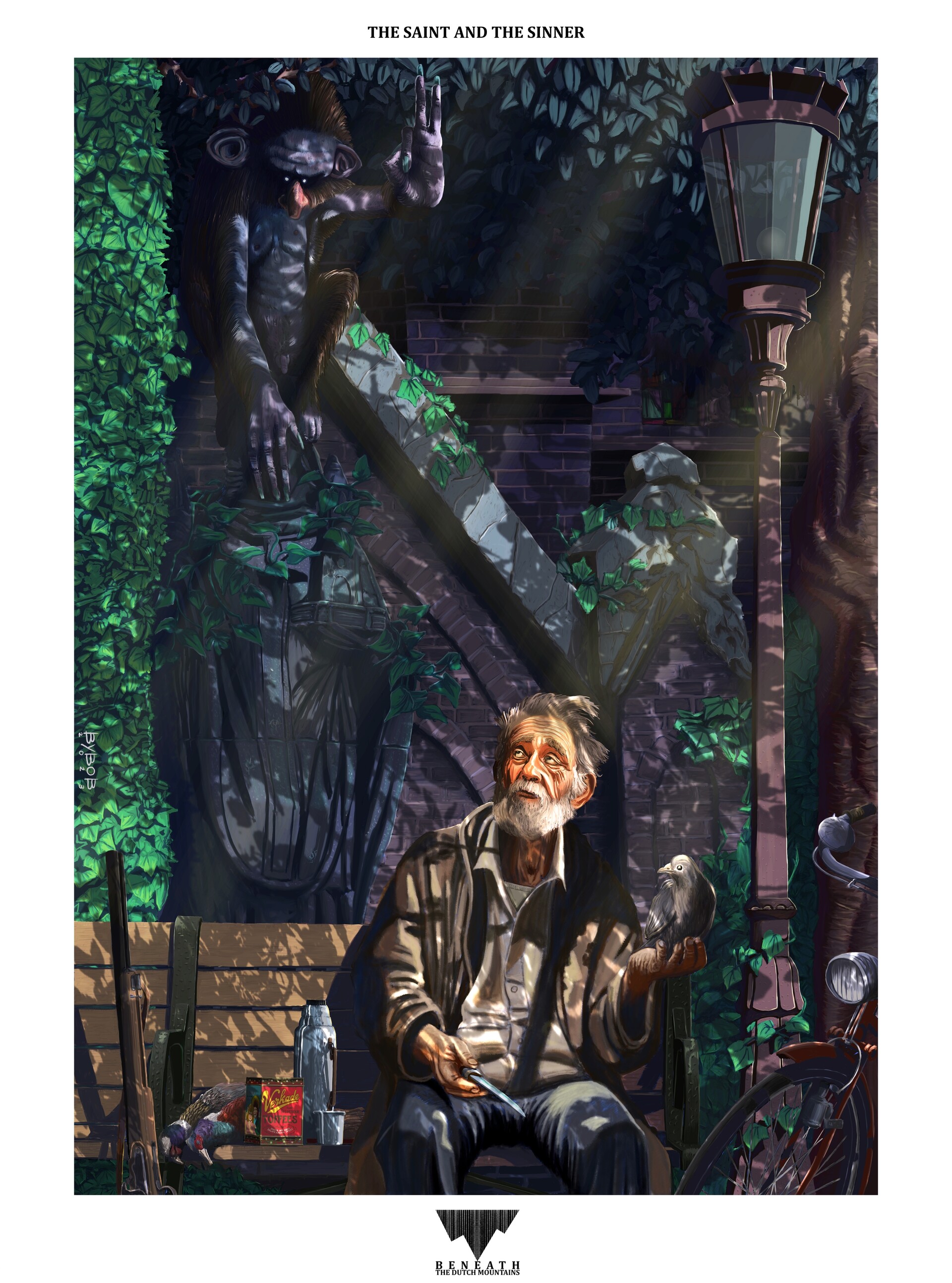 ArtStation - Beneath The Dutch Mountains: The Saint and The Sinner
