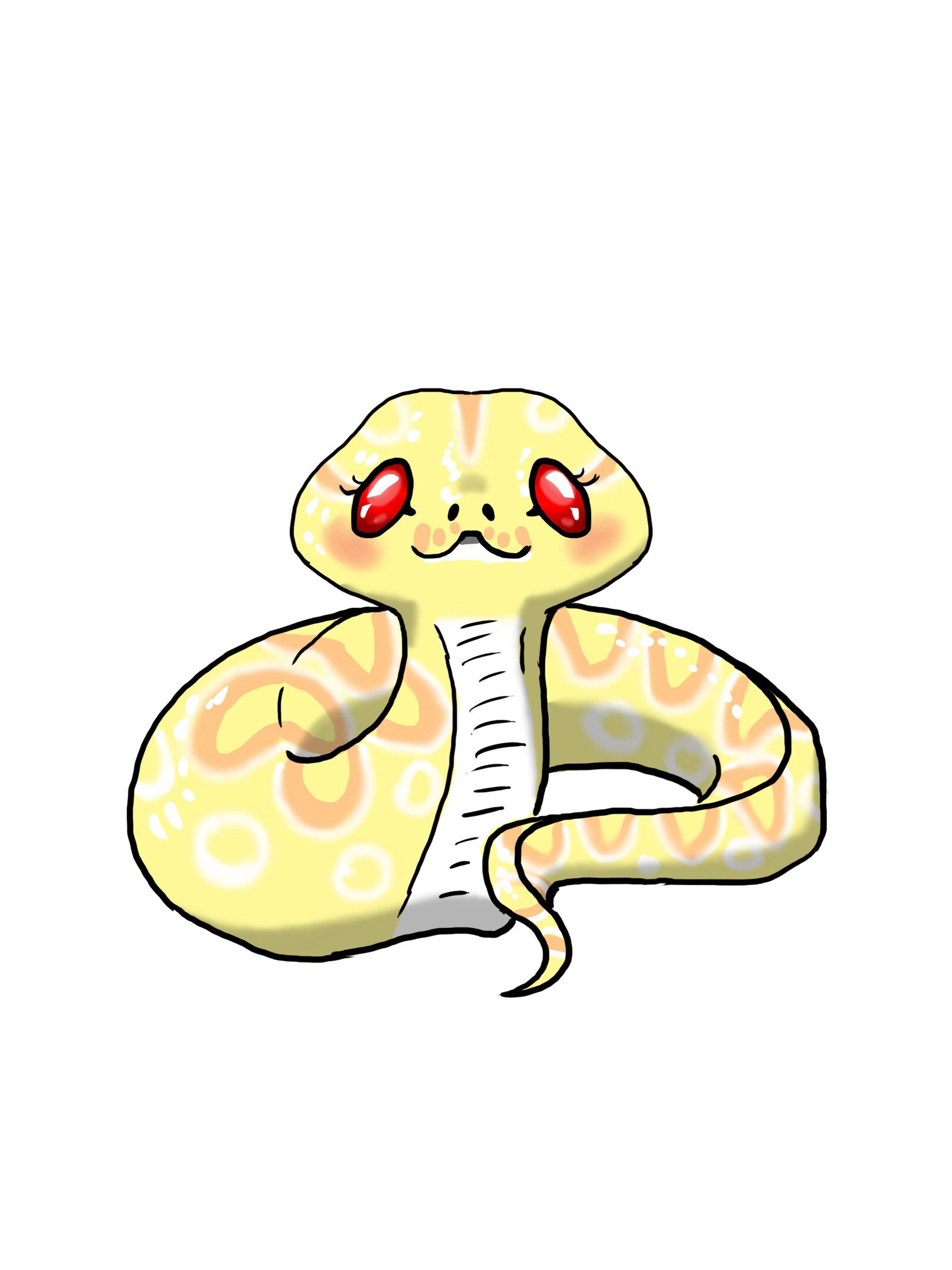 ArtStation - cartoon snake boa constrictor