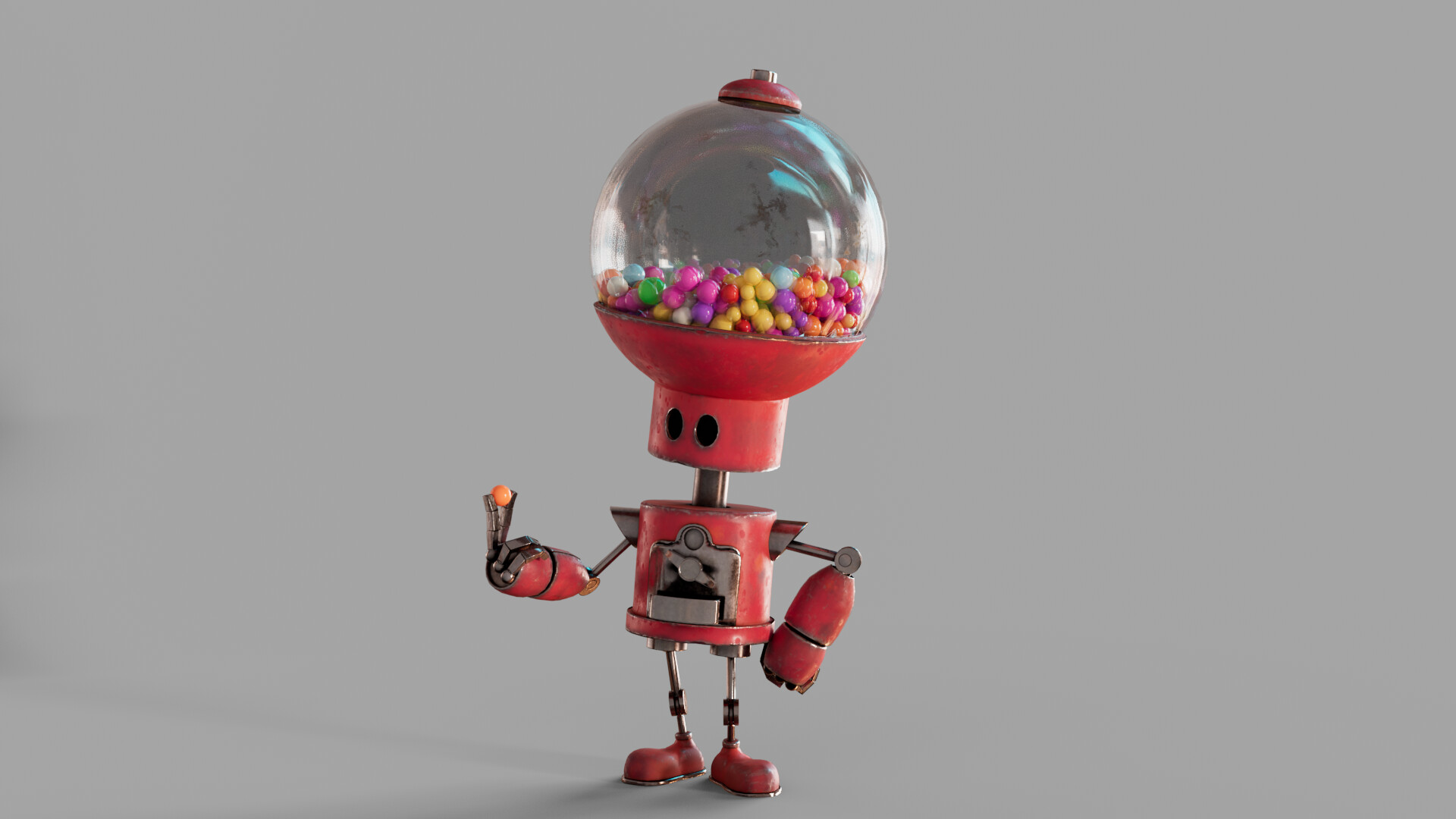 ArtStation - Bubblegum Robot
